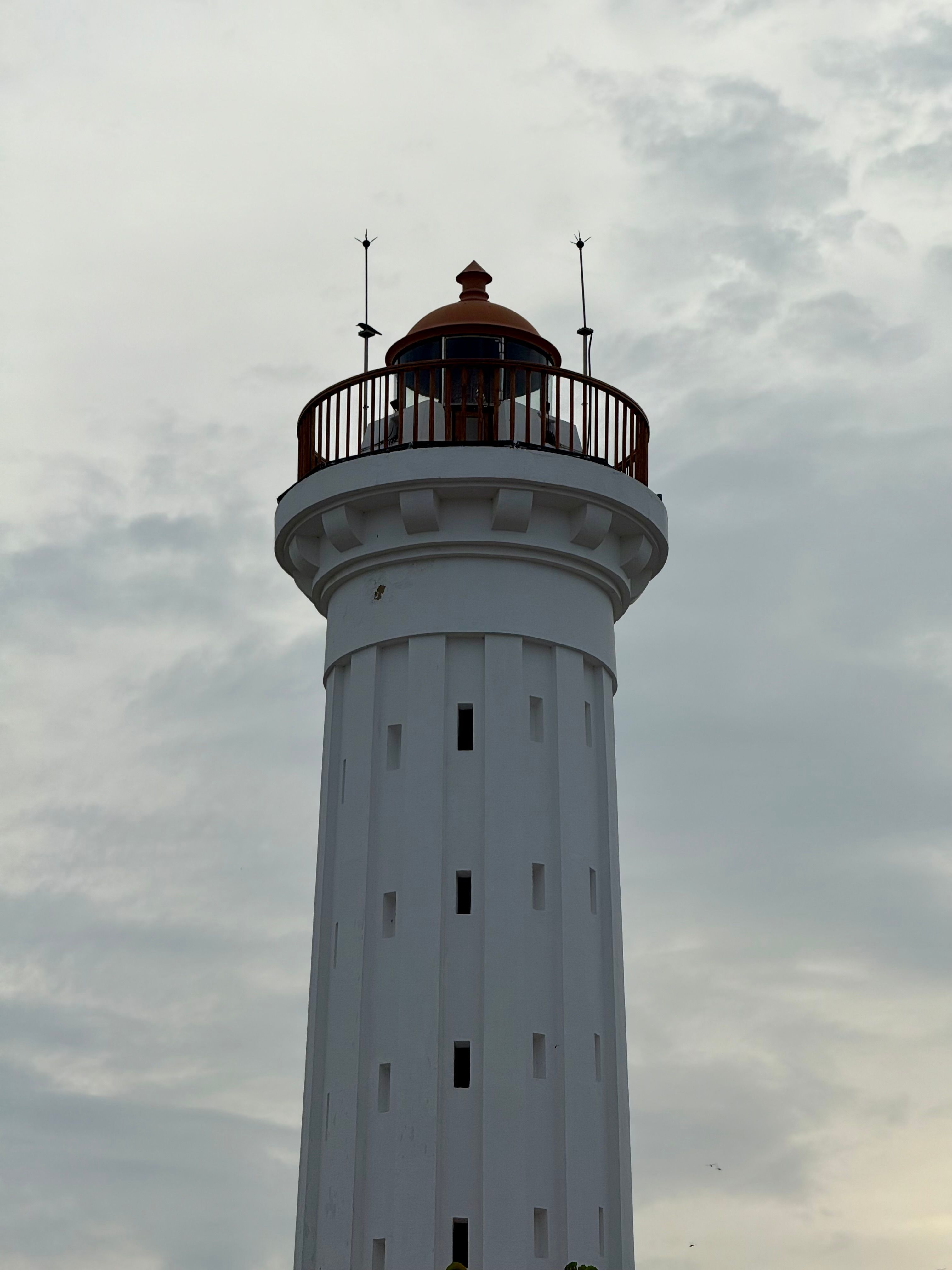 Scenic View of White Lighthouse at Golden Hour · Free Stock Photo