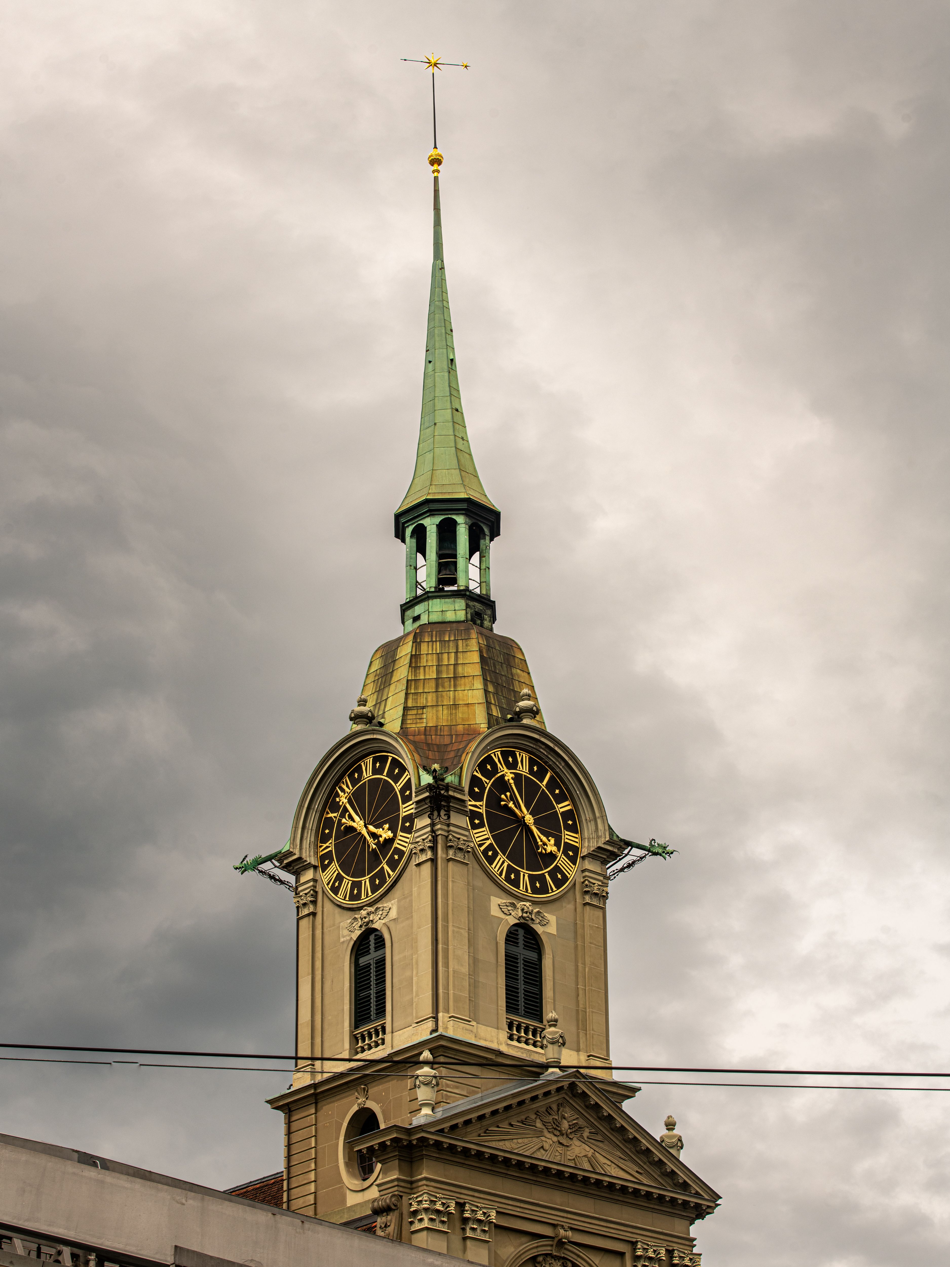 Historic Clock Tower in Bern, Switzerland · Free Stock Photo