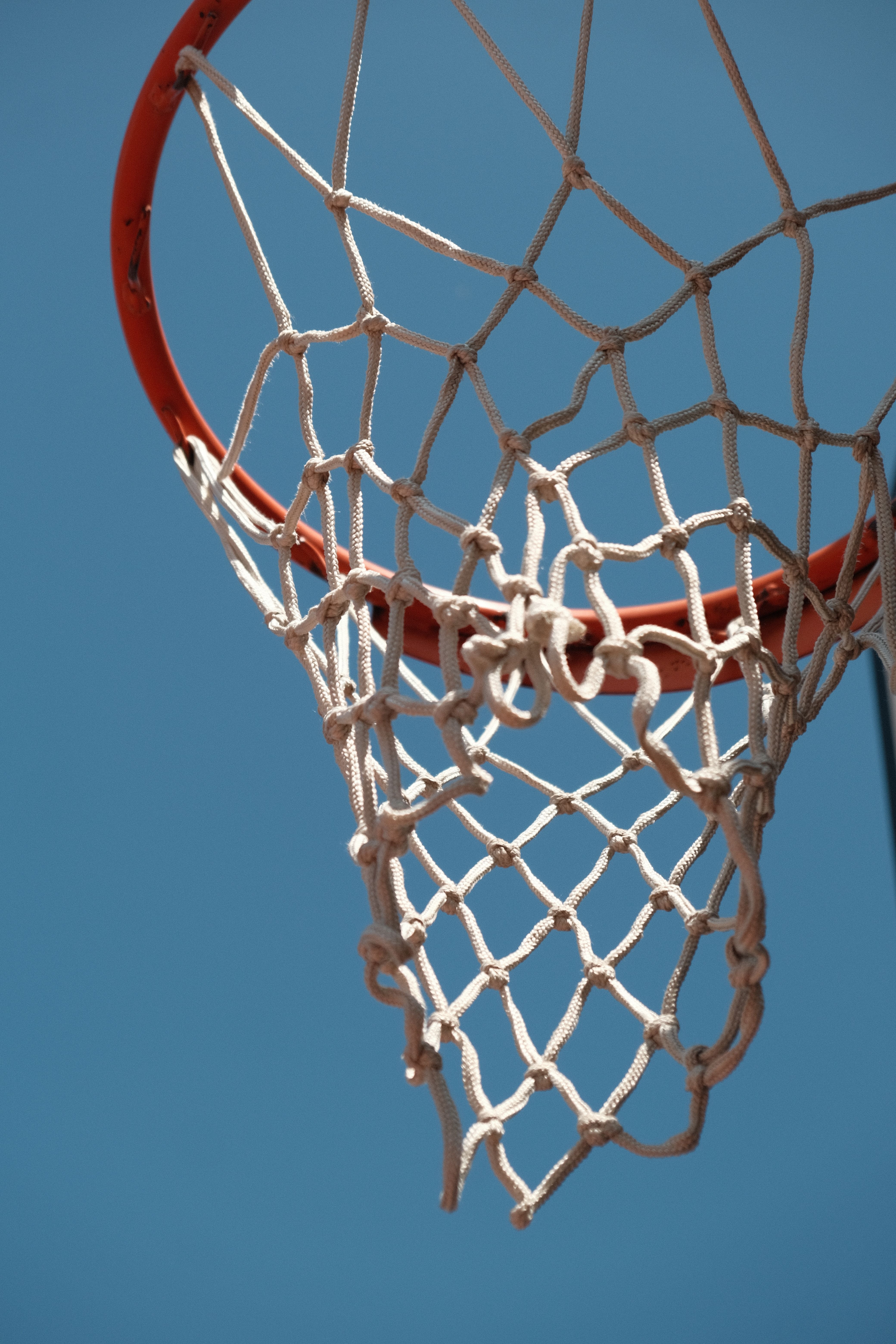 Basketball Hoop Under Clear Blue Sky · Free Stock Photo