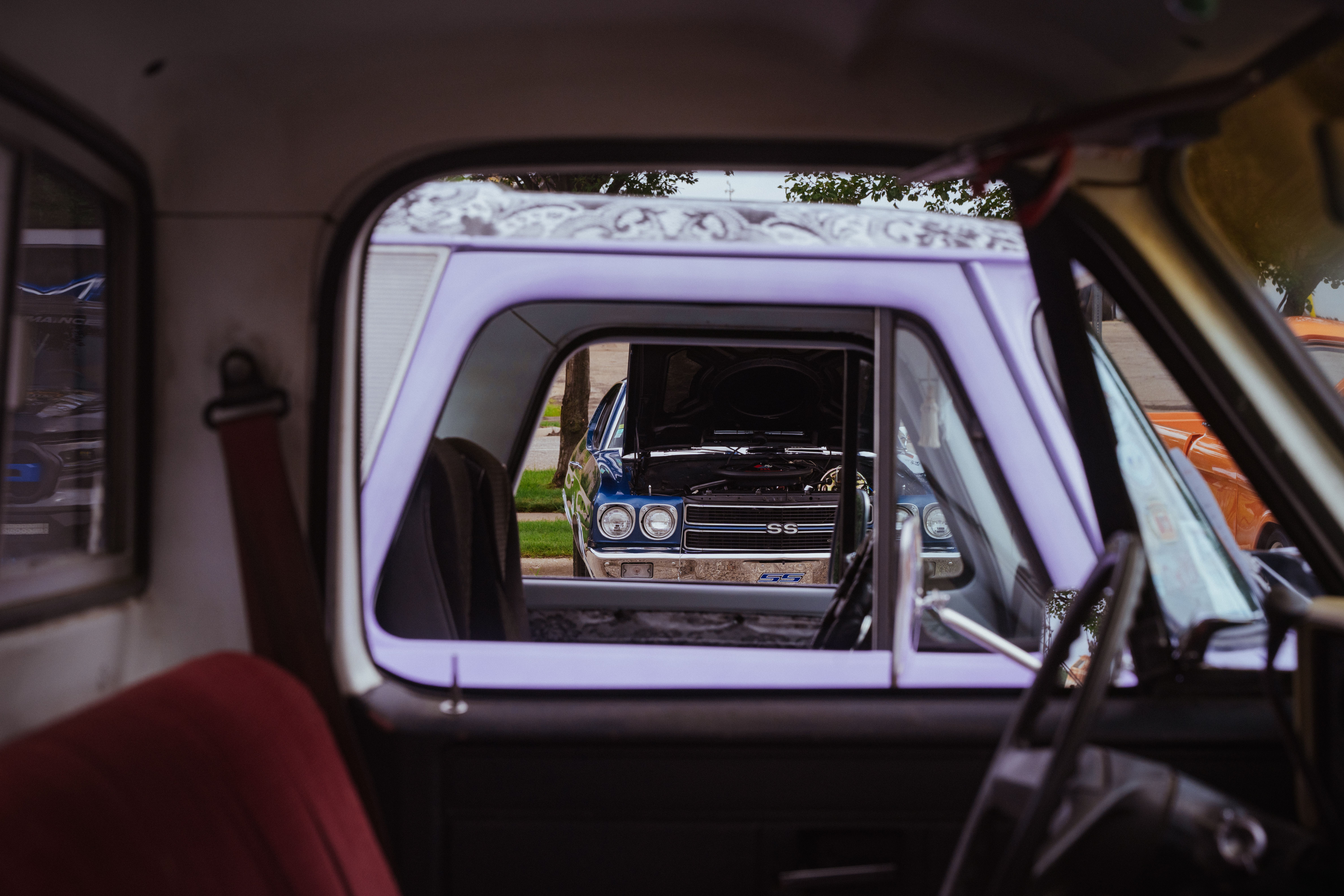 Brown Curtain on Brown Car Window · Free Stock Photo