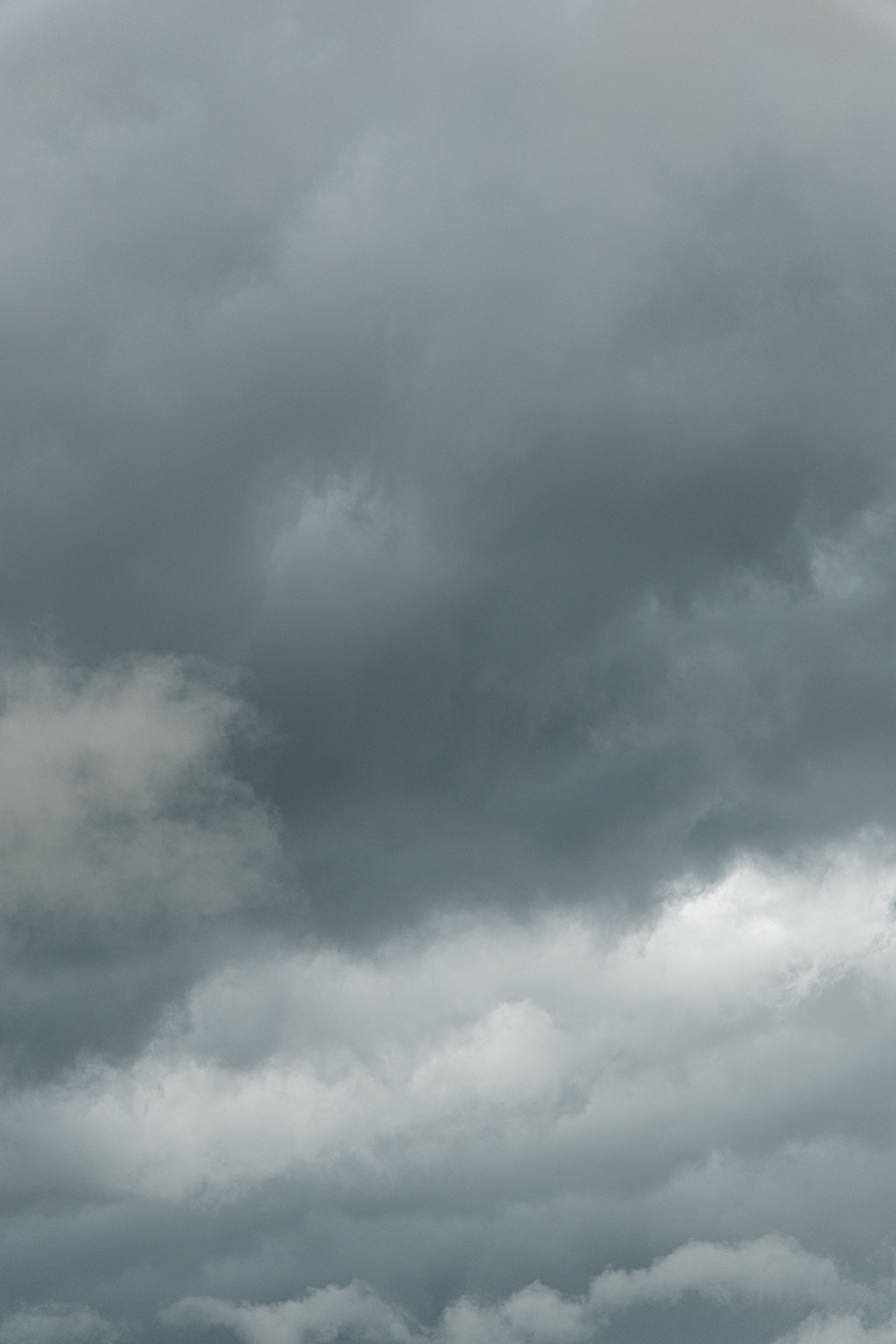 Dramatic Overcast Sky with Dark Clouds · Free Stock Photo