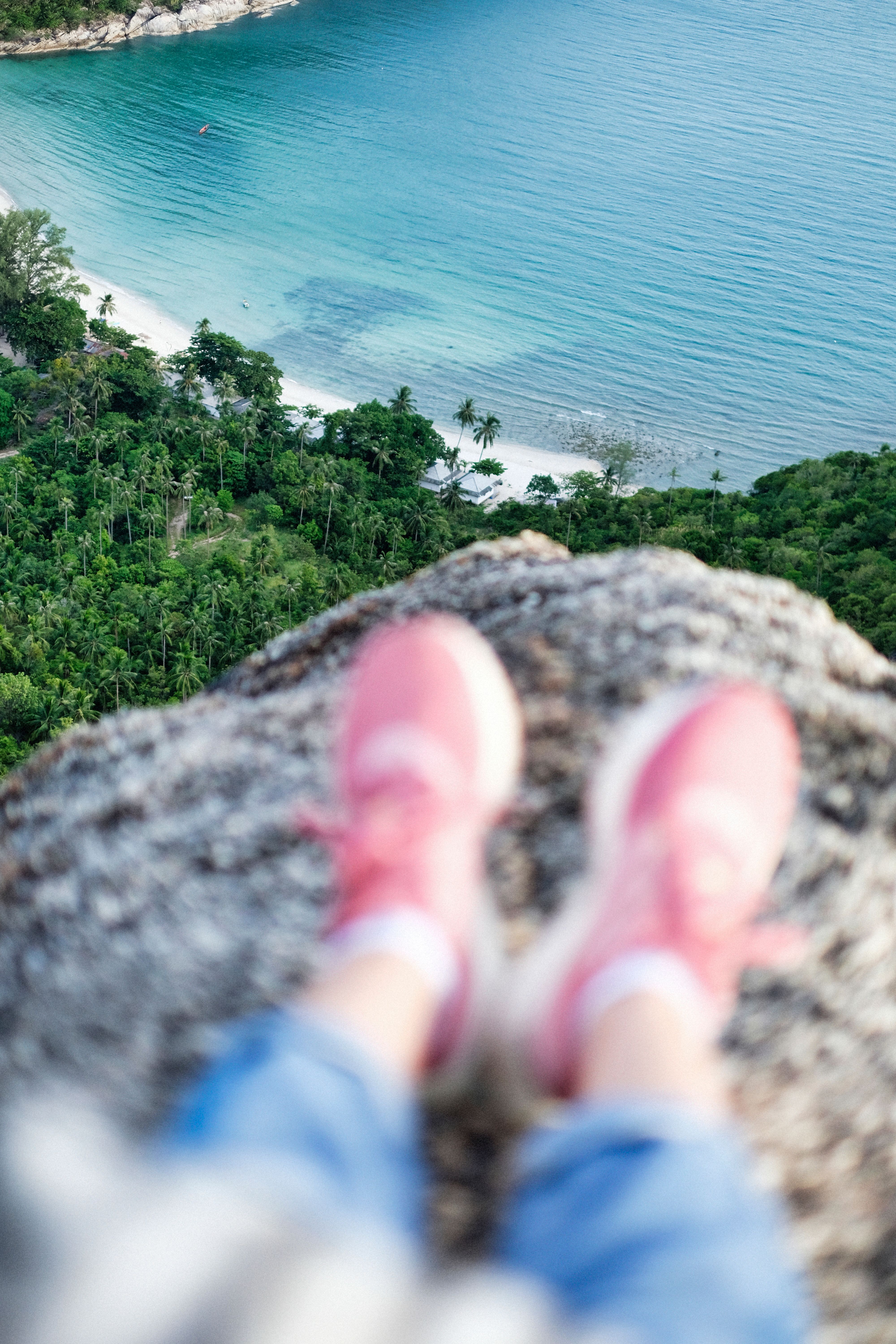 Scenic Ocean View from High Cliff Edge · Free Stock Photo