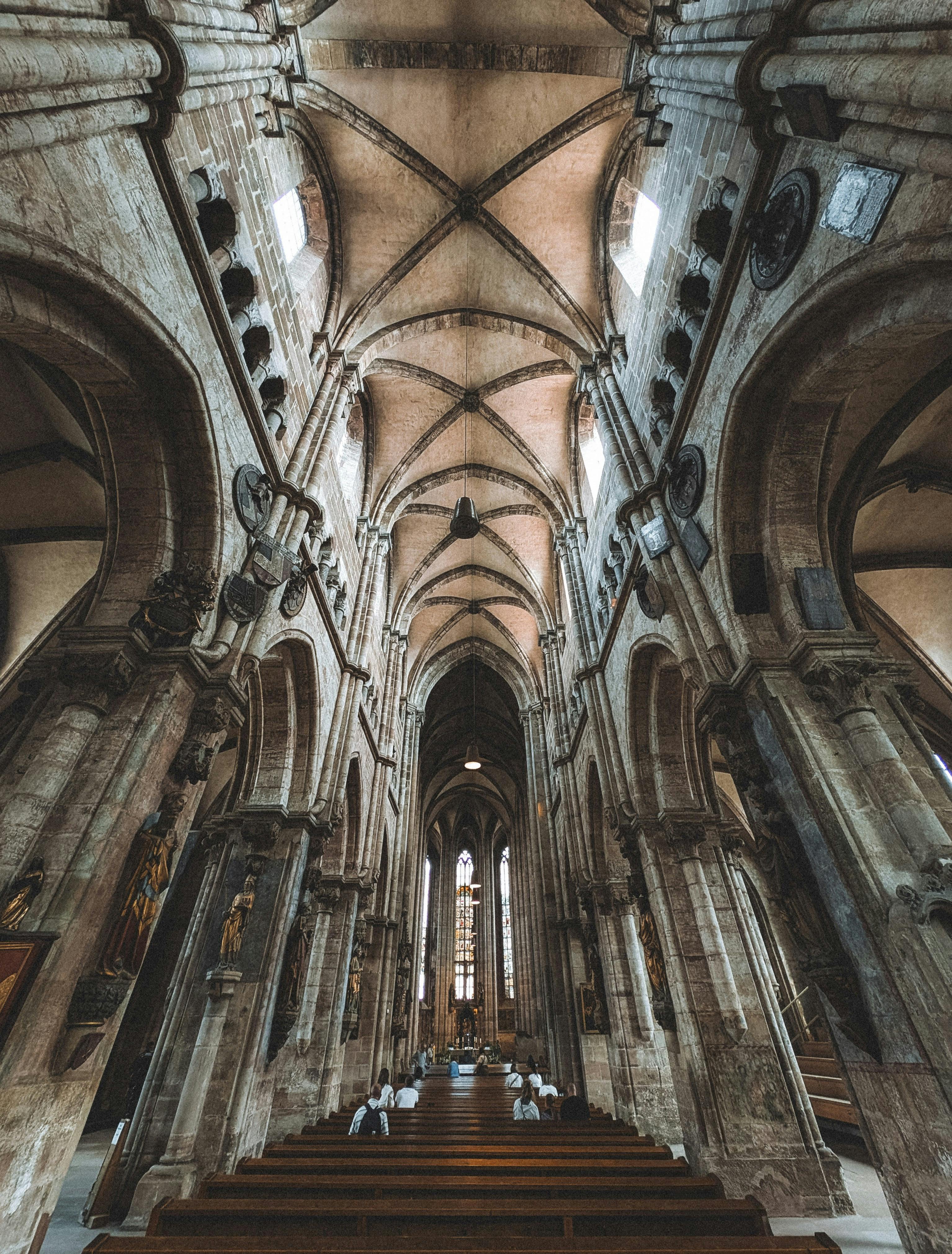 Foto de stock gratuita sobre adentro, adorar, alemania, arcos goticos, arquitectura alemana ...