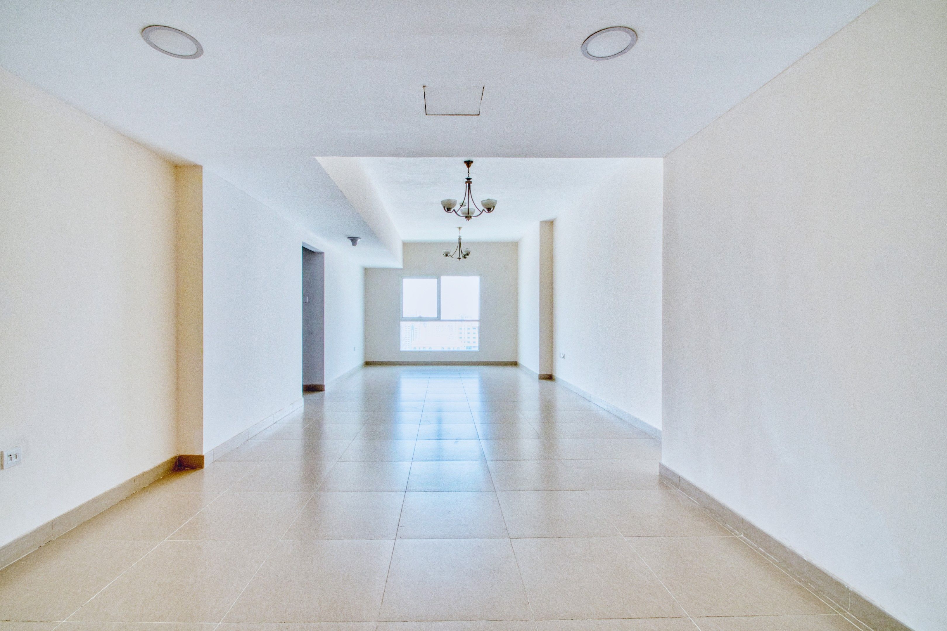 Empty Room Lined with Gray Ceramic Tiles · Free Stock Photo