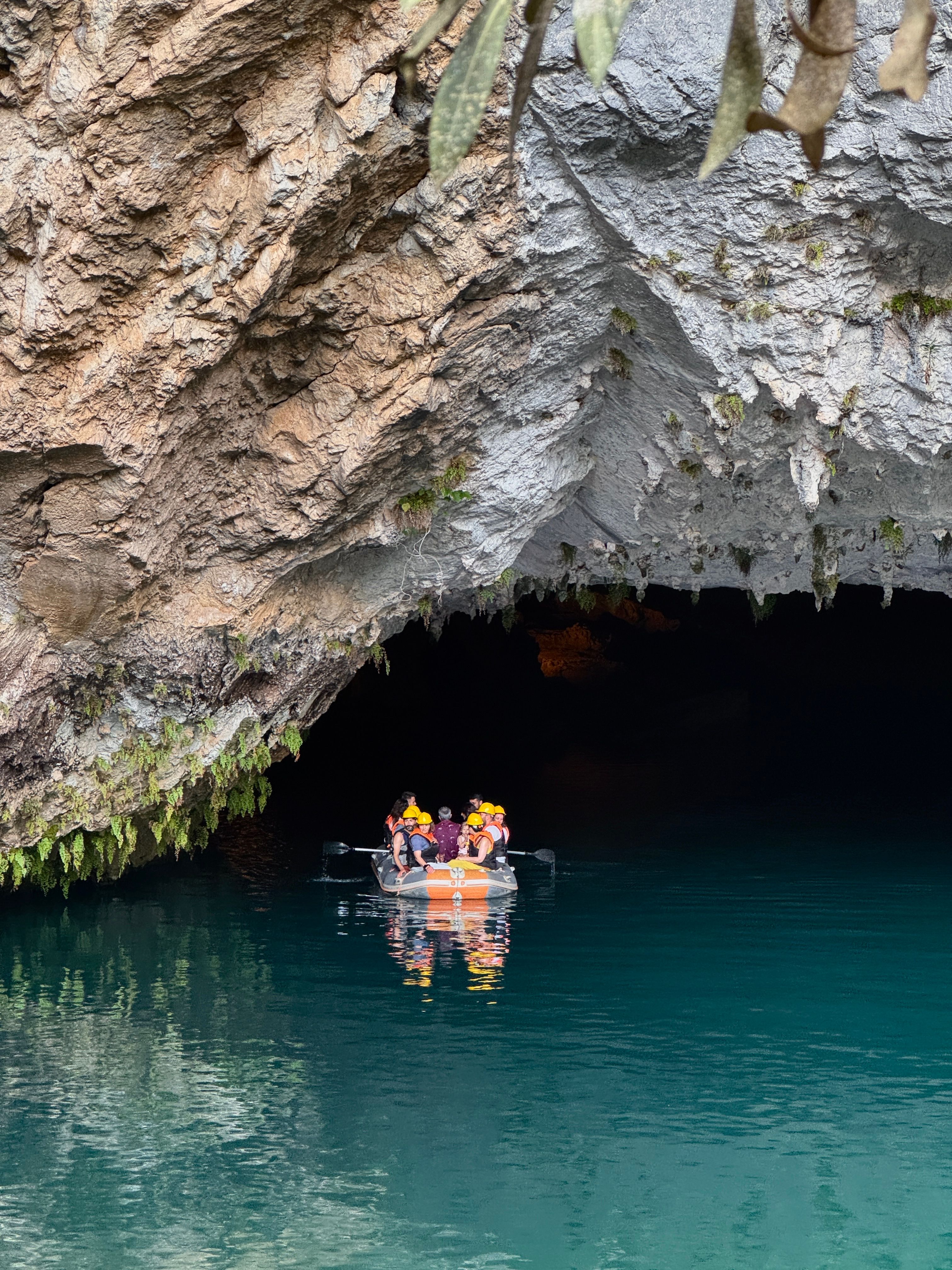 Exploring a Hidden Cave by Boat Adventure · Free Stock Photo