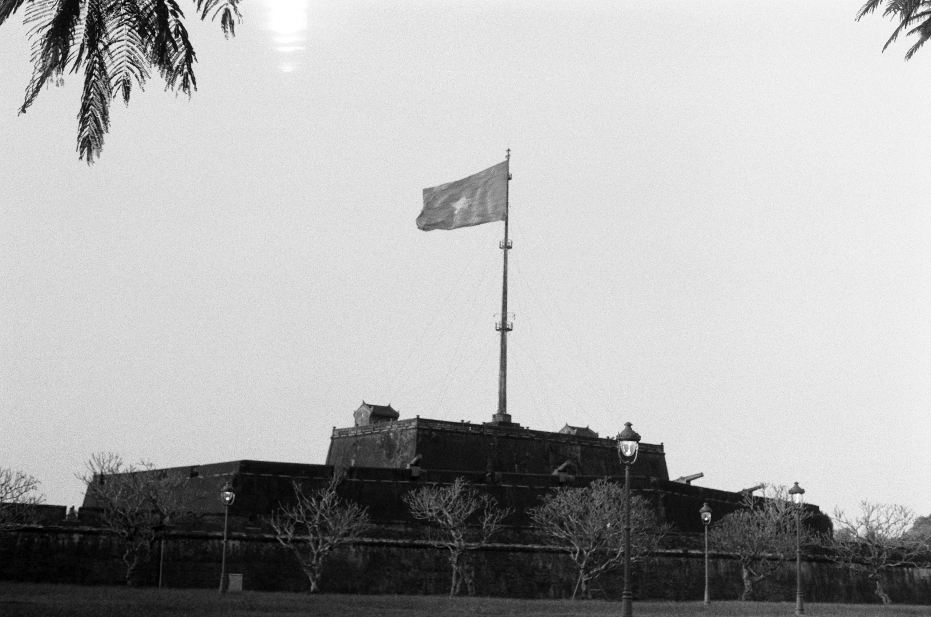 Historic Flagpole at Ancient Vietnamese Citadel · Free Stock Photo