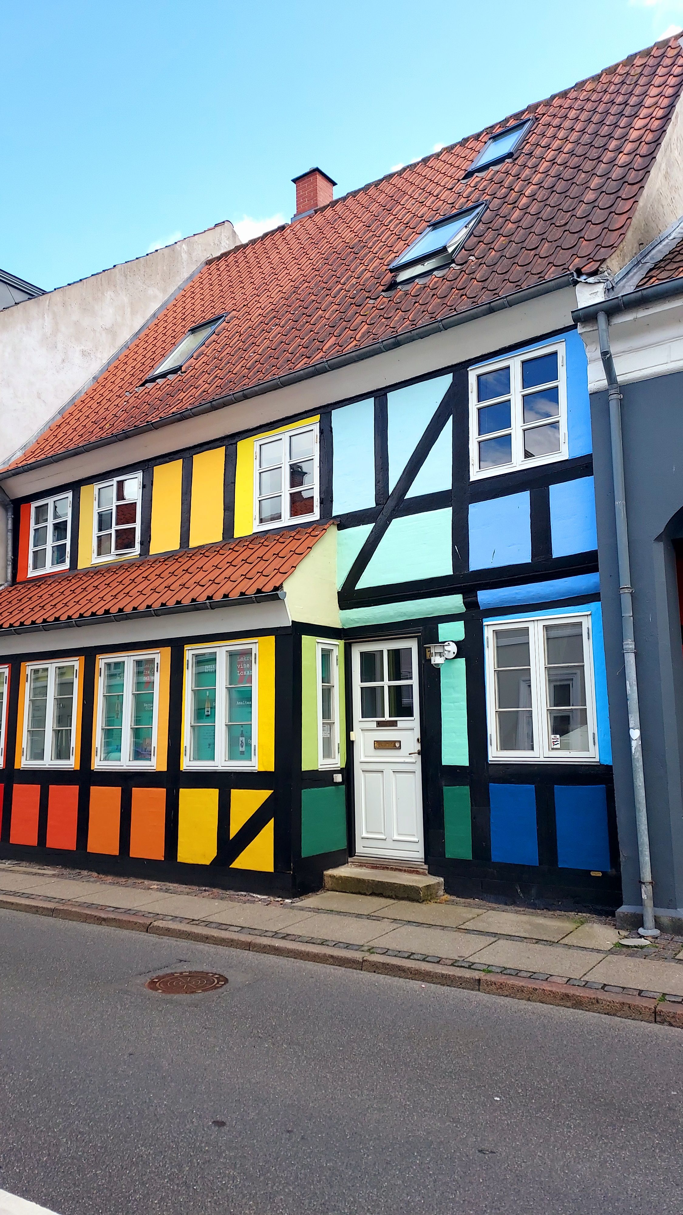 Colorful Traditional Half-Timbered House in Europe · Free Stock Photo