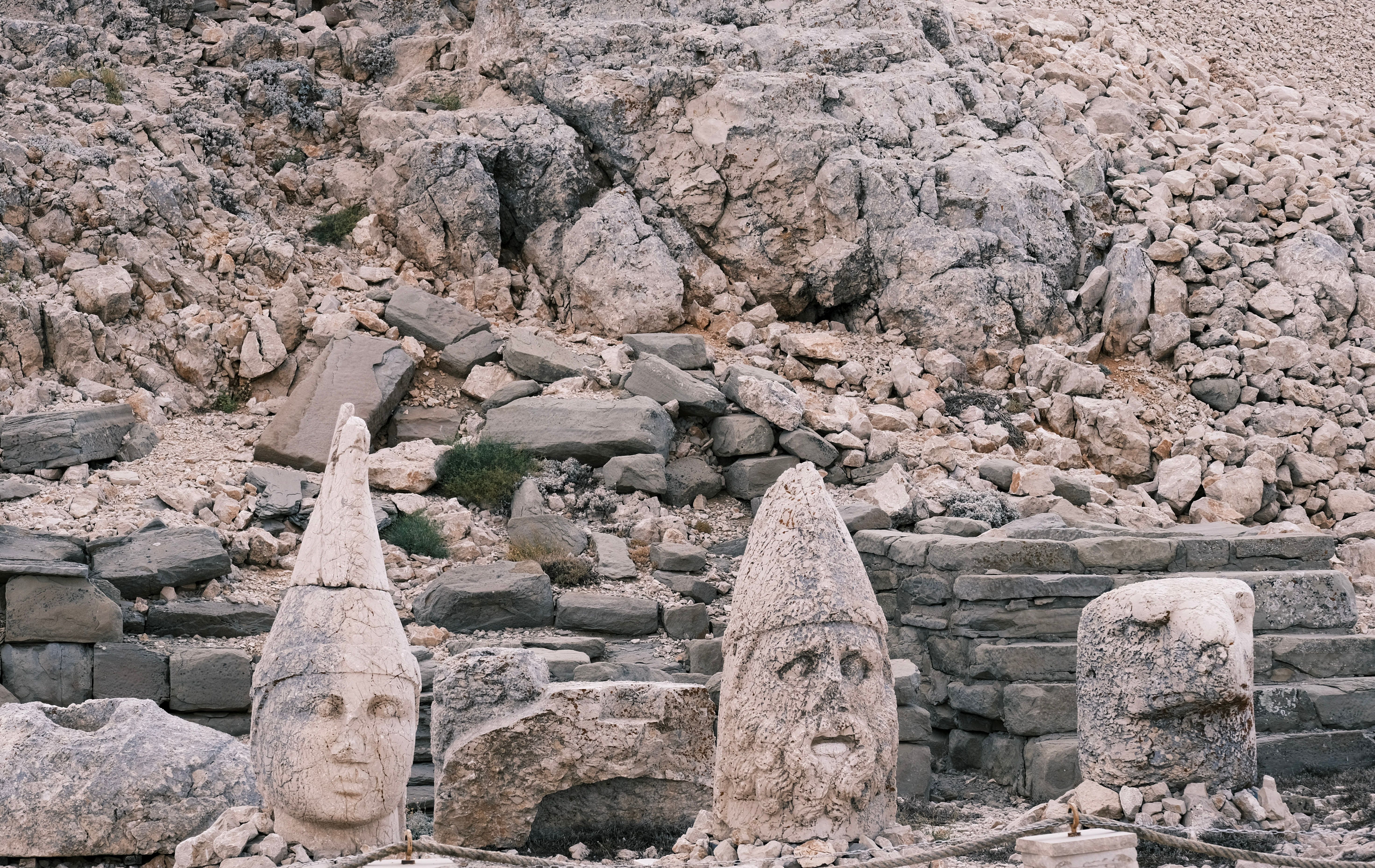 Ancient Statues at Mount Nemrut, Turkey · Free Stock Photo