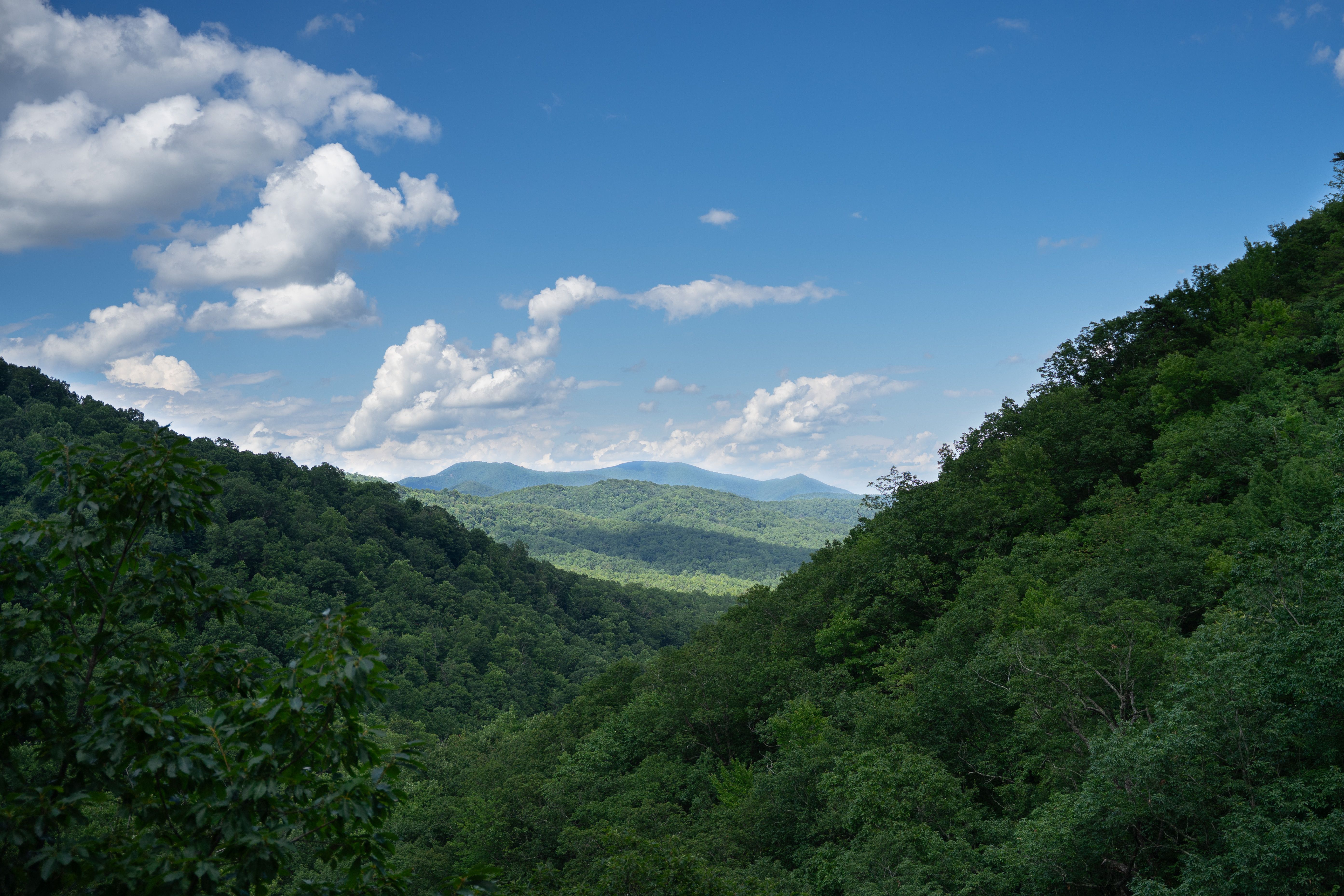 Blue Ridge Mountain Scenic Landscape View · Free Stock Photo
