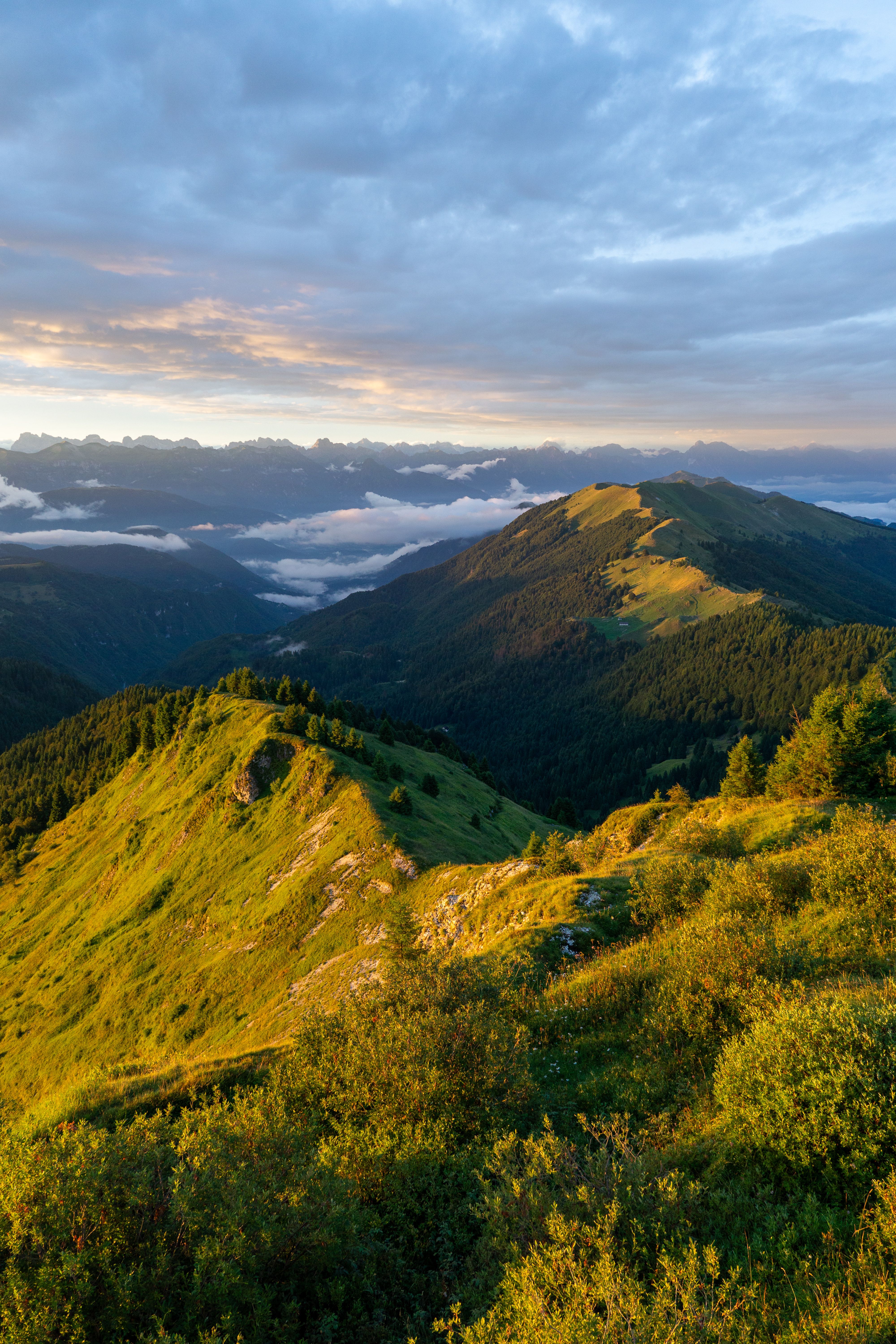 Breathtaking Sunset Over Monte Grappa, Italy · Free Stock Photo