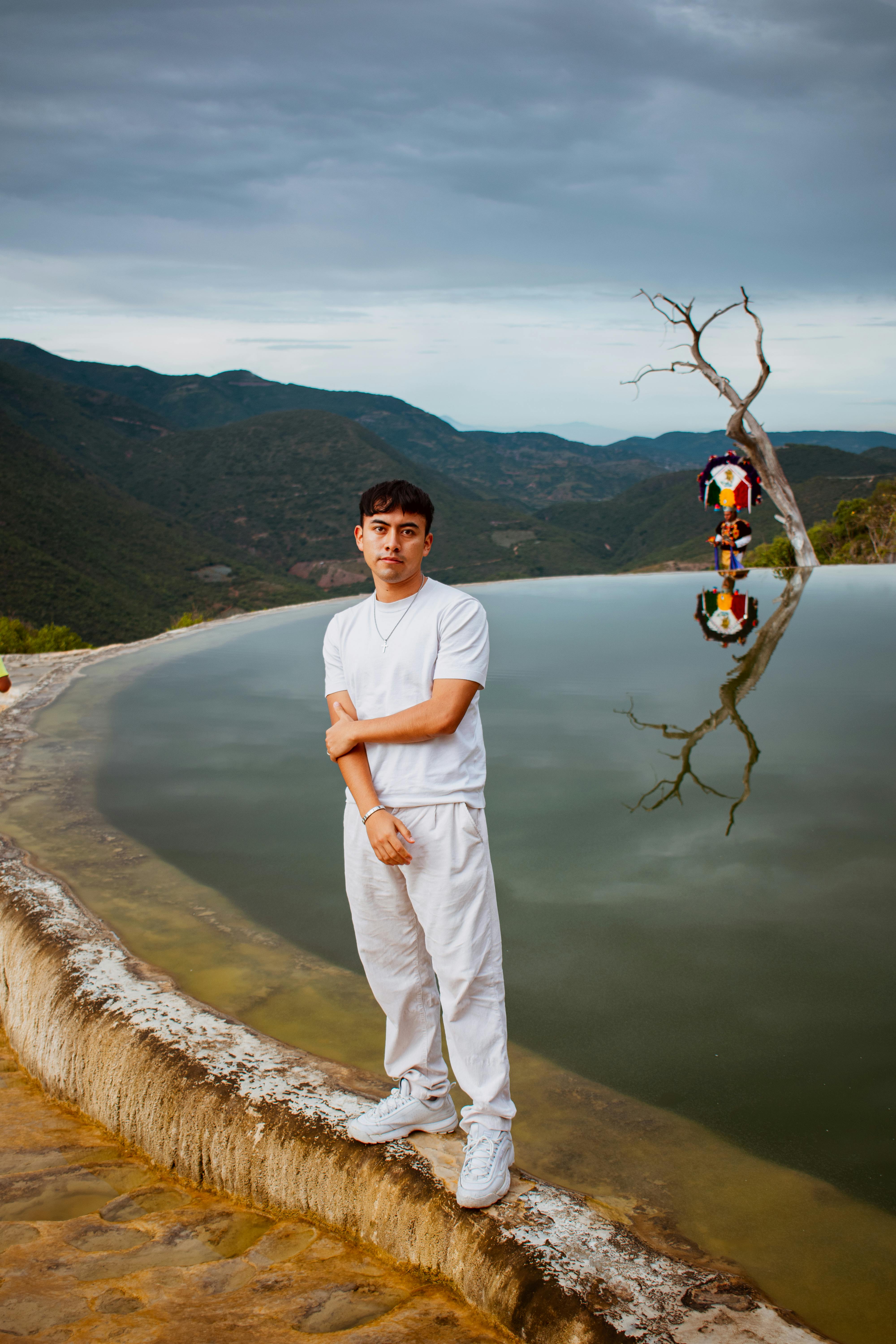 Person Standing In Mountains Photos, Download The BEST Free Person ...