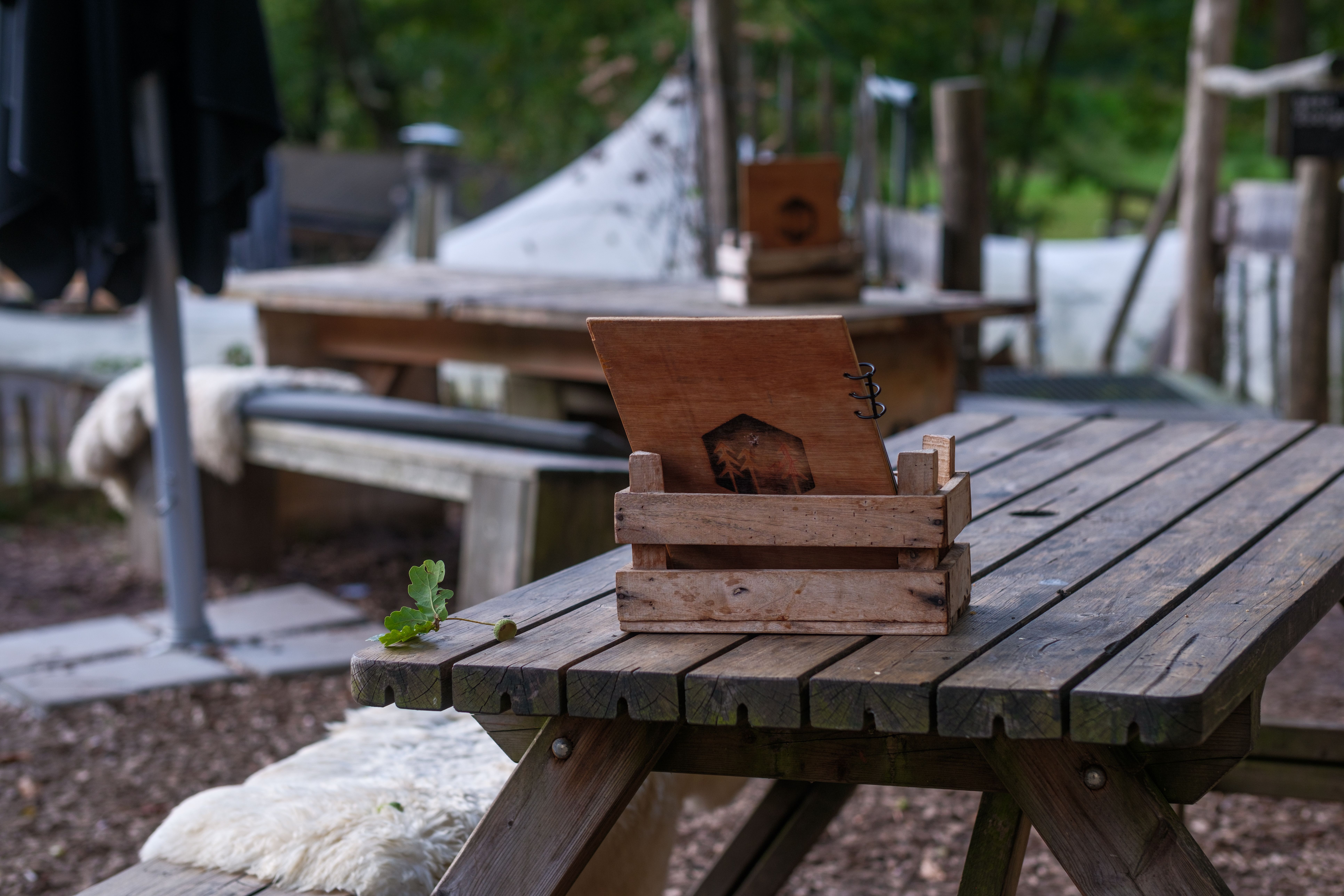Cozy Outdoor Cafe Setting in Lage Vuursche · Free Stock Photo