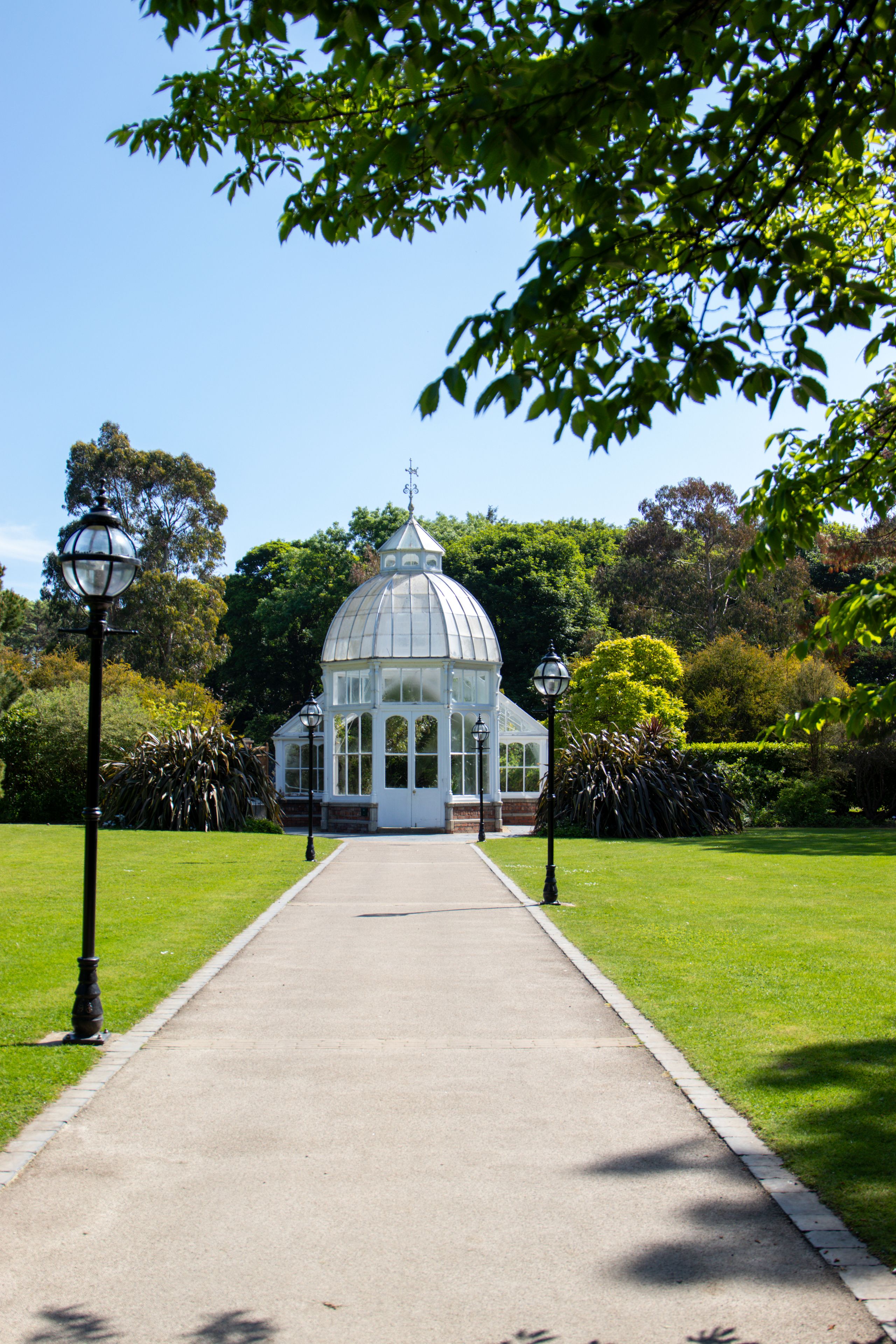 Elegant Greenhouse at Malahide Castle Grounds · Free Stock Photo