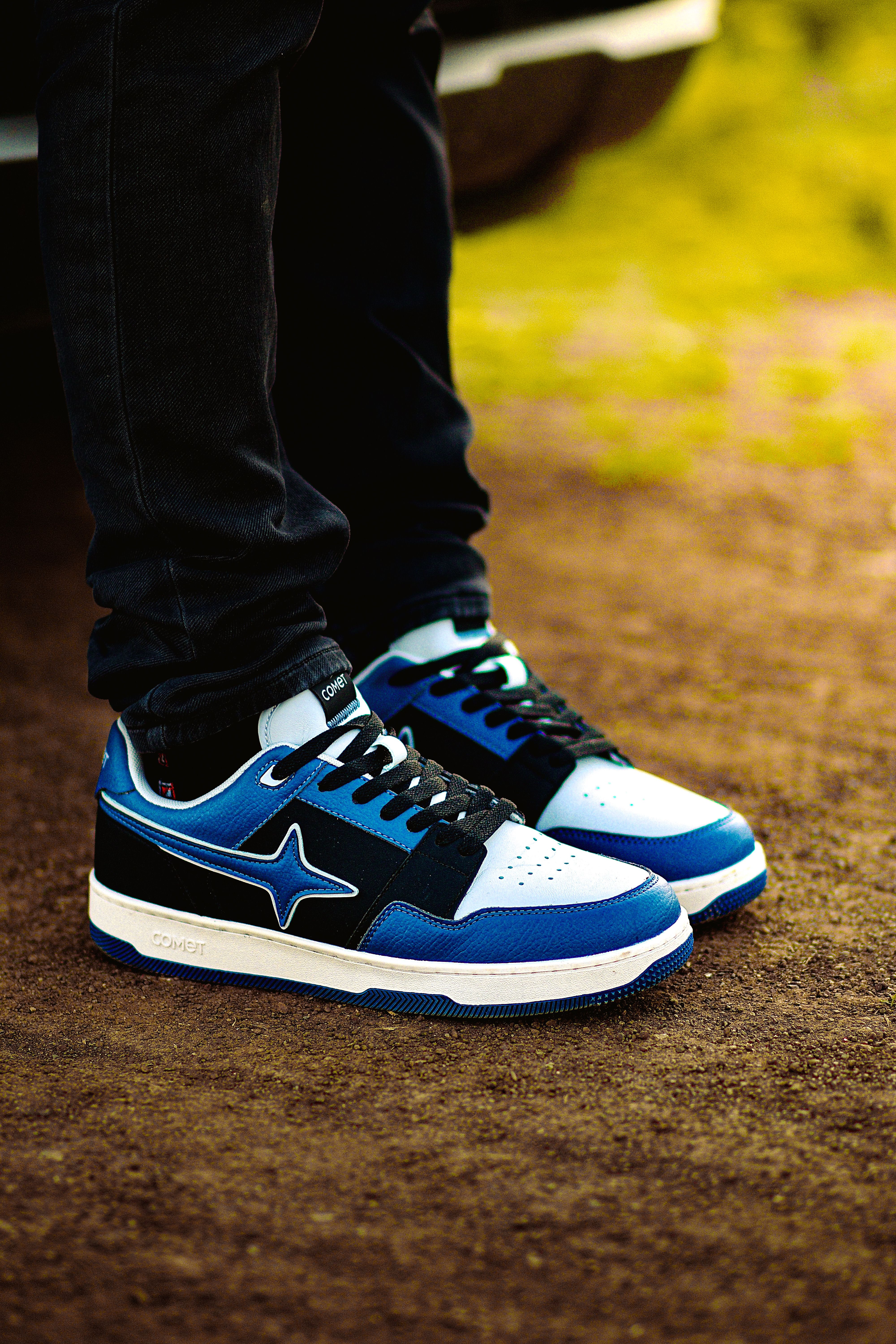 Close Up Photo of a Blue Shoe · Free Stock Photo