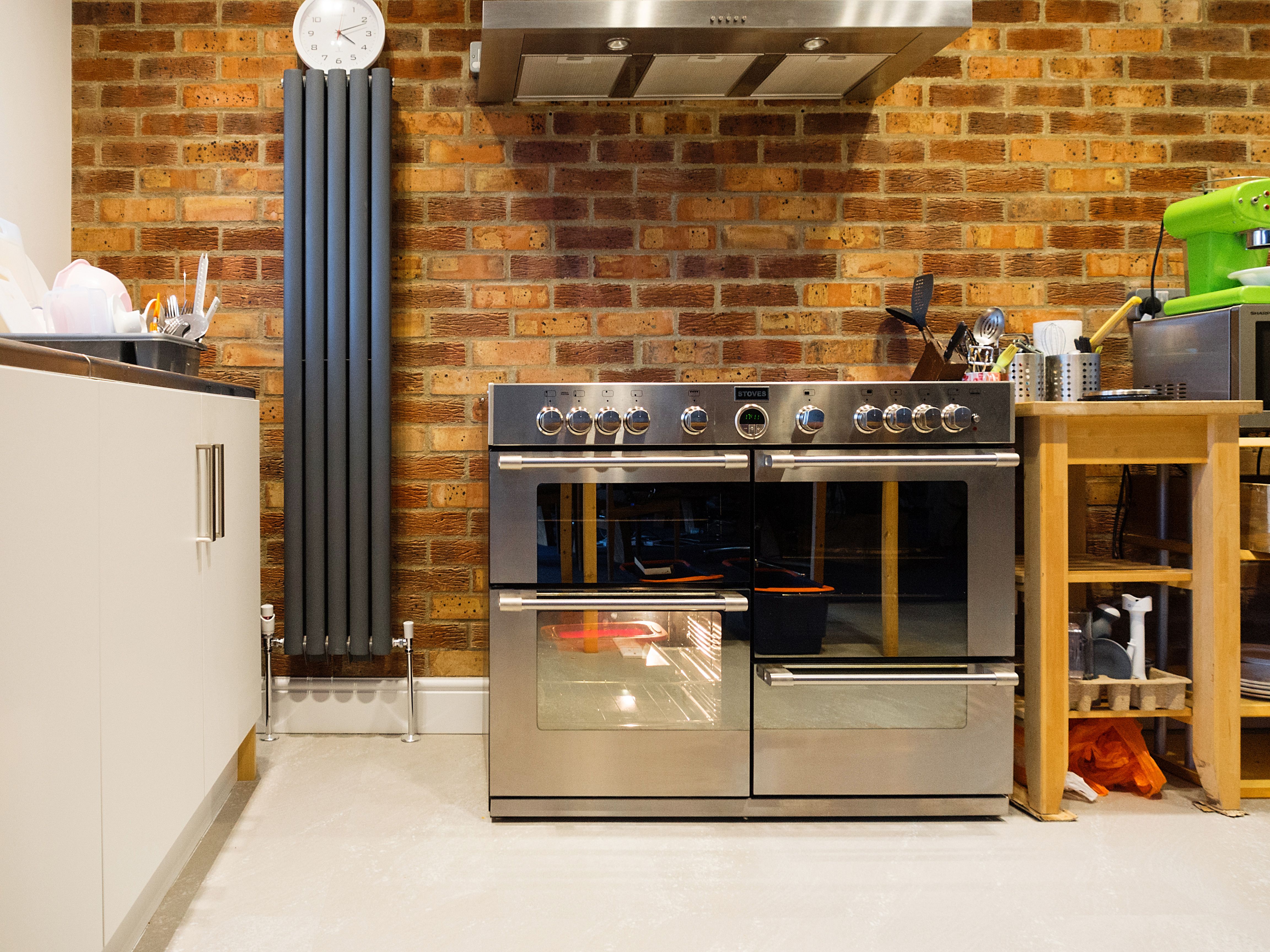 Modern Kitchen Interior with Stainless Steel Oven · Free Stock Photo