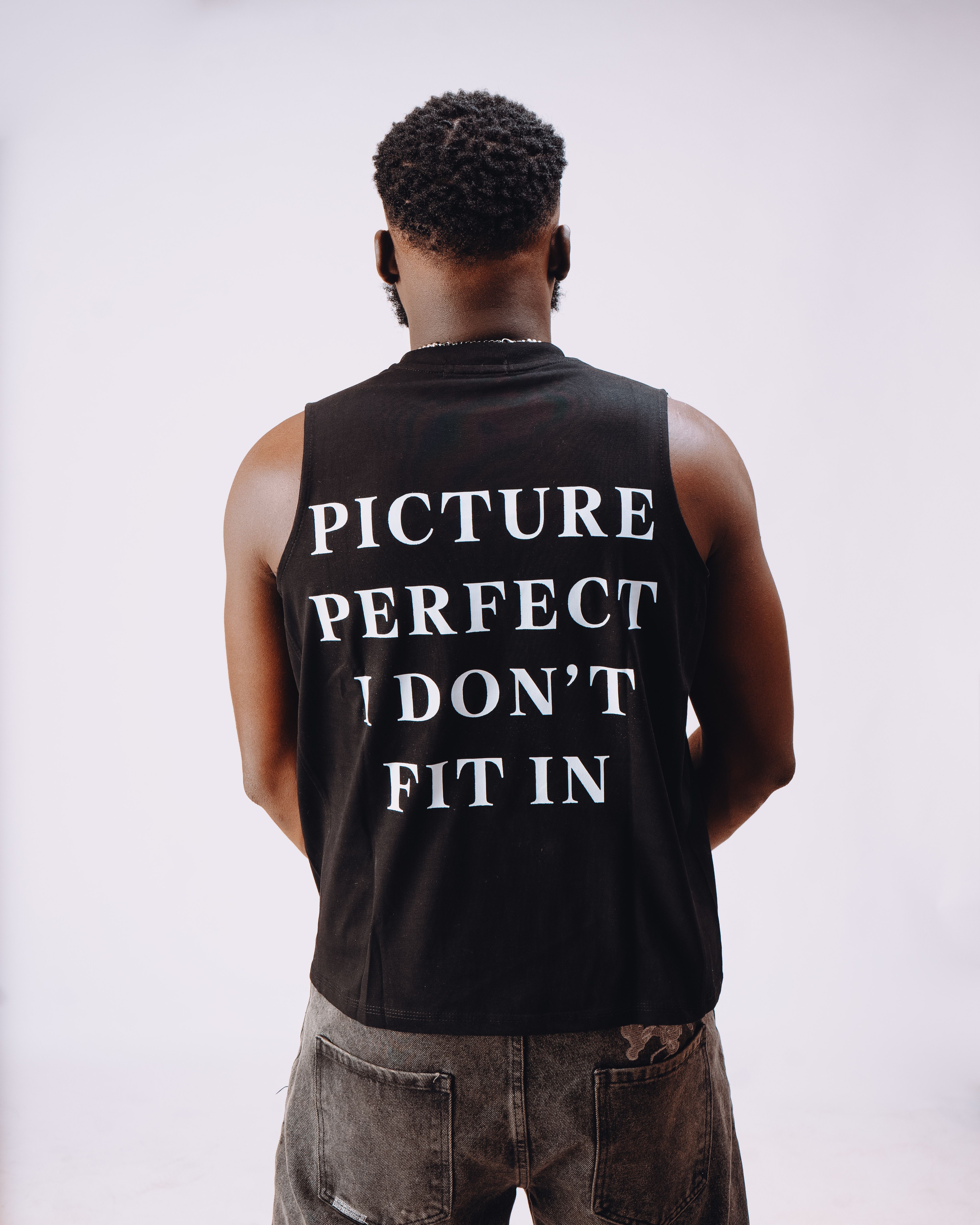 Thoughtful Fashion Statement with Bold Message · Free Stock Photo