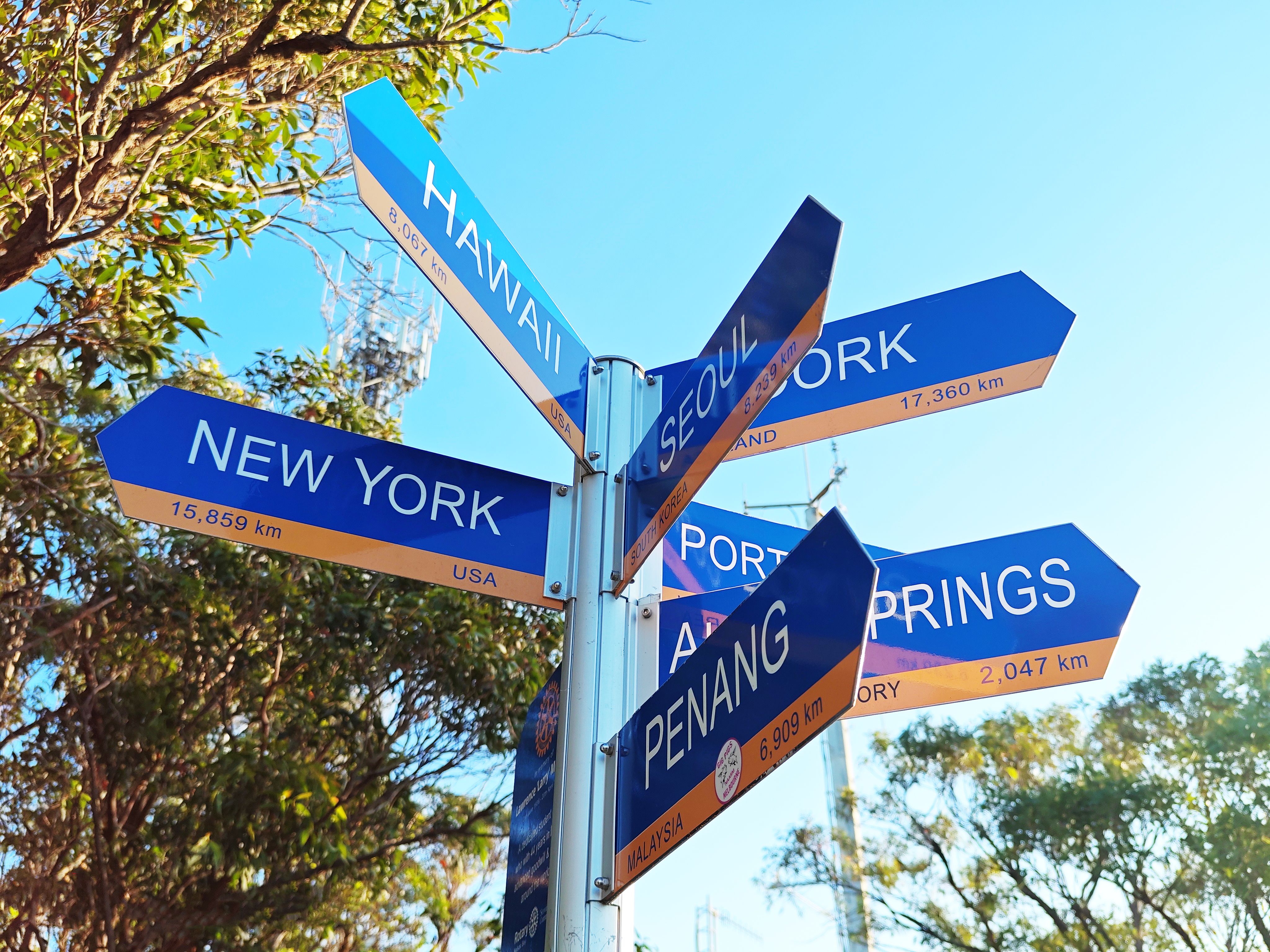 Directional Signpost in New South Wales · Free Stock Photo