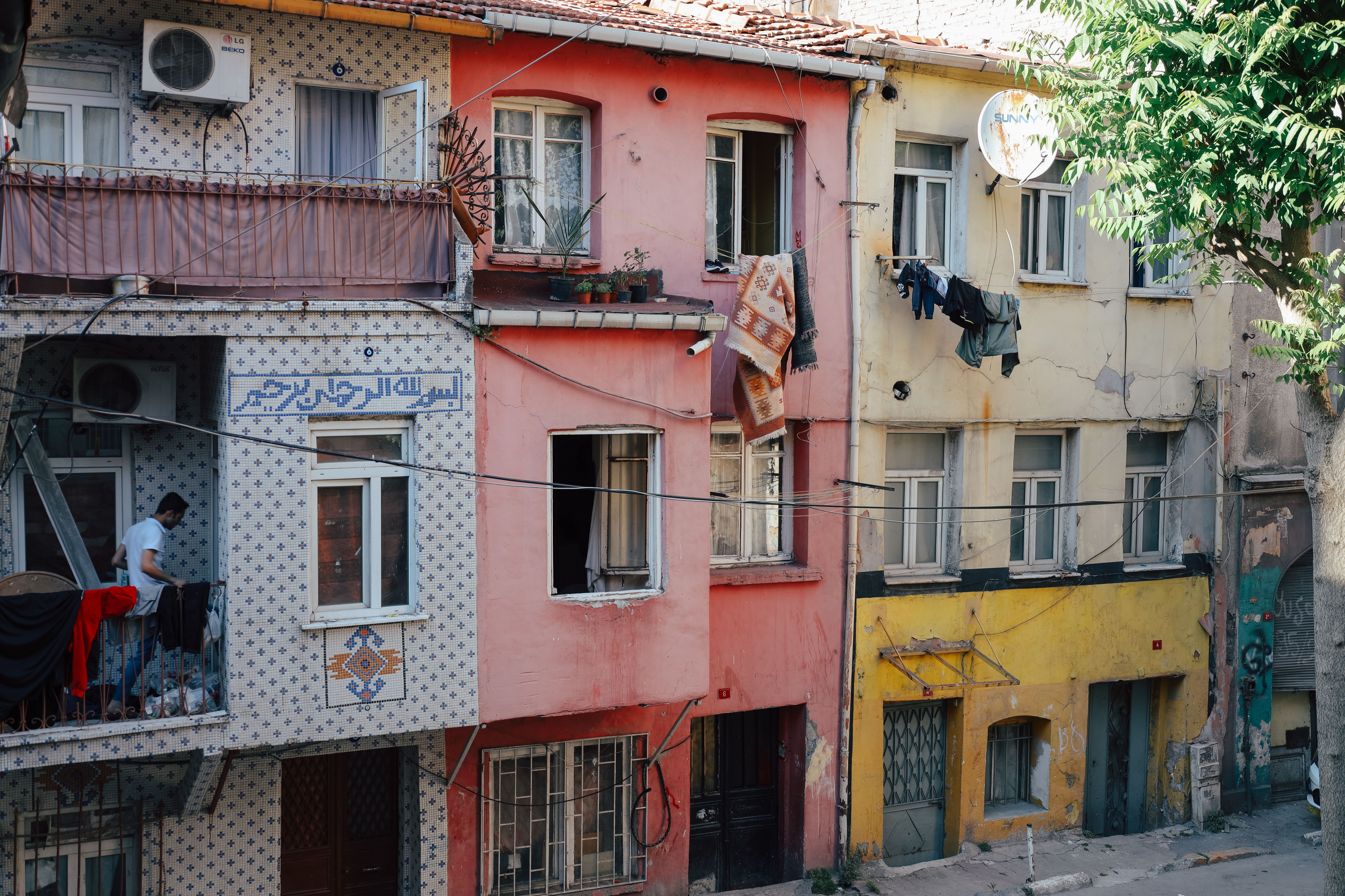 Colorful Istanbul Street Scene with Urban Life · Free Stock Photo