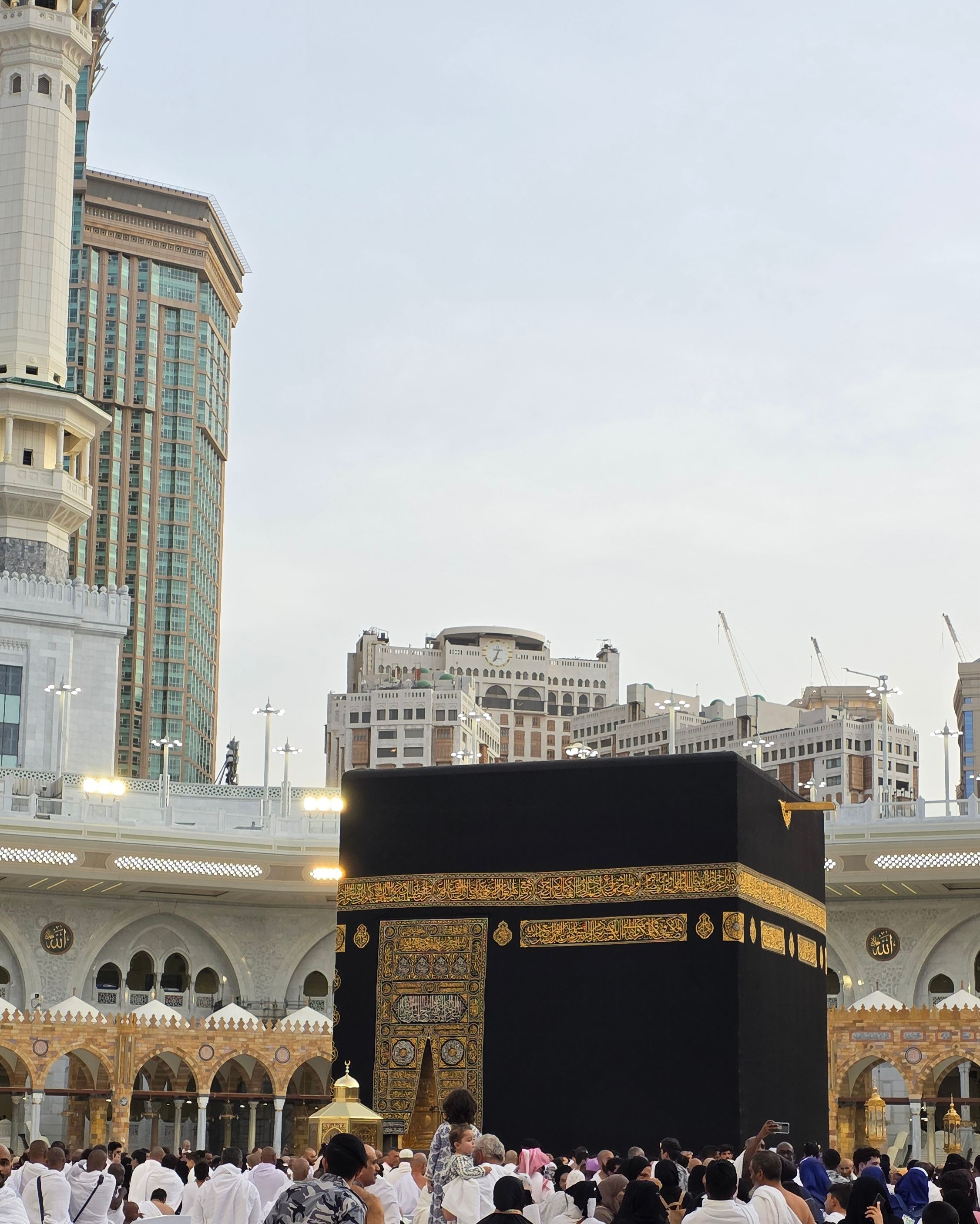 Pilgrims at the Kaaba in Mecca during Hajj · Free Stock Photo