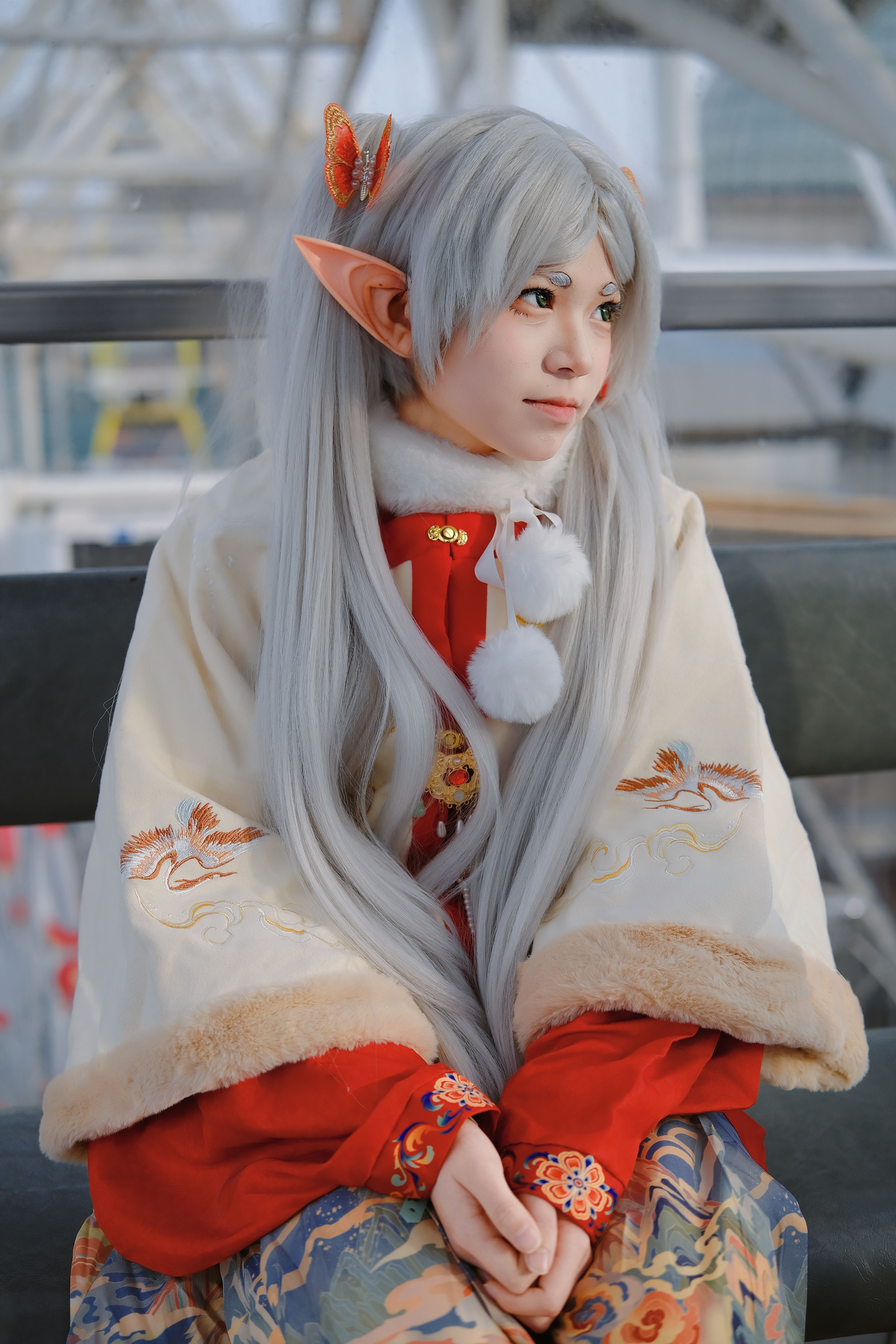 Elf Cosplay Portrait with Intricate Costume · Free Stock Photo