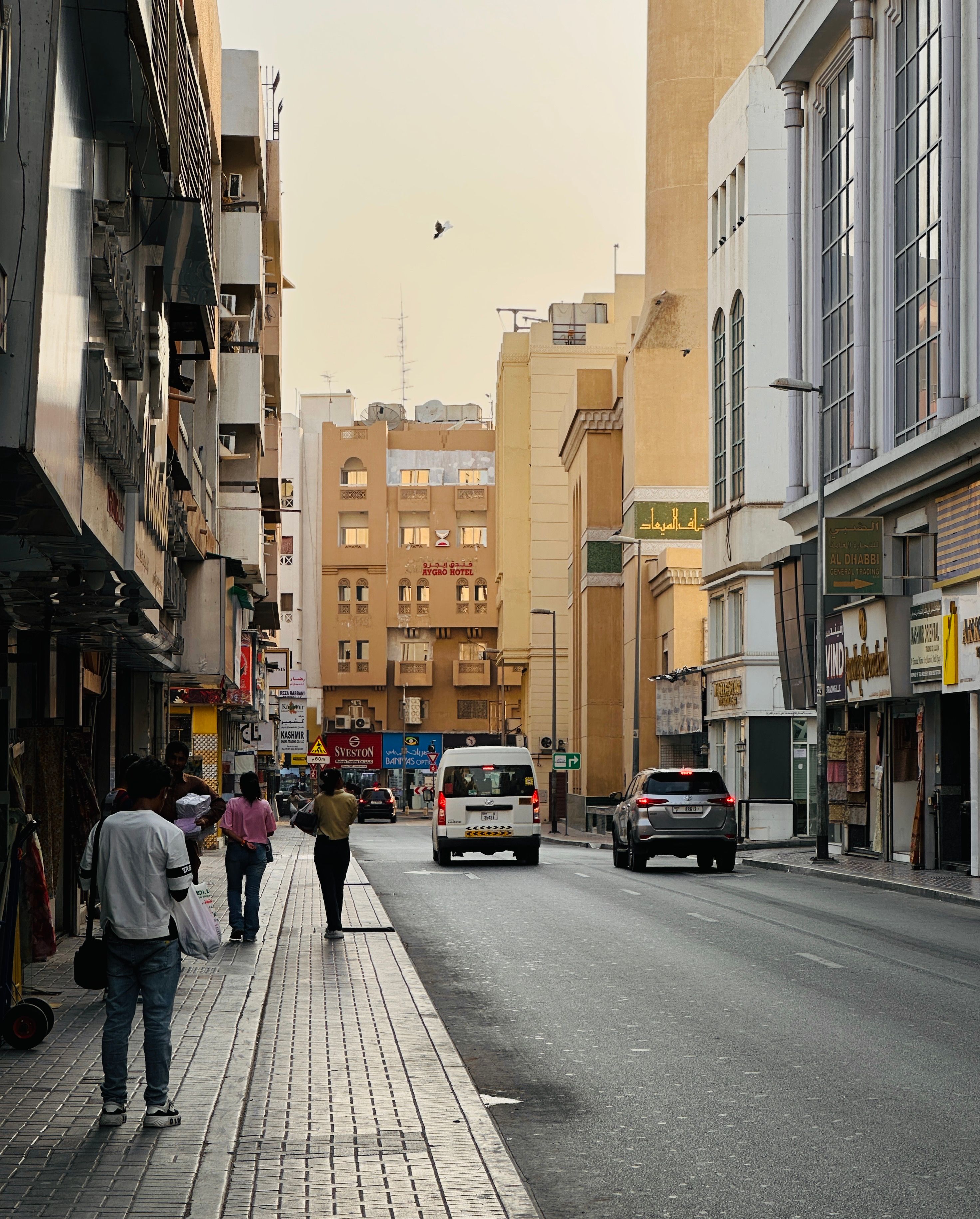 Bustling Street Scene in an Urban Cityscape · Free Stock Photo