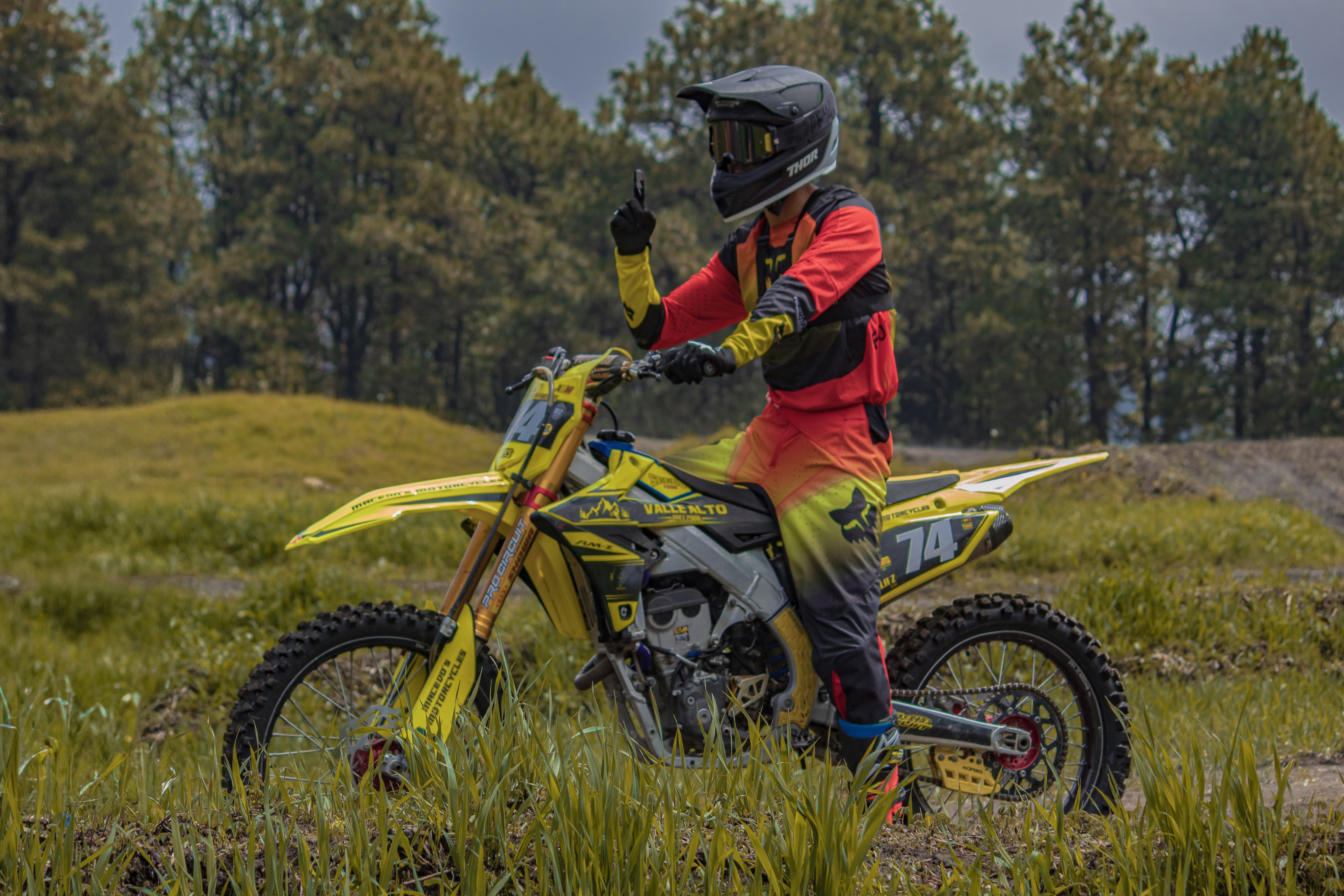 Motocross Rider in Action at La Marquesa · Free Stock Photo