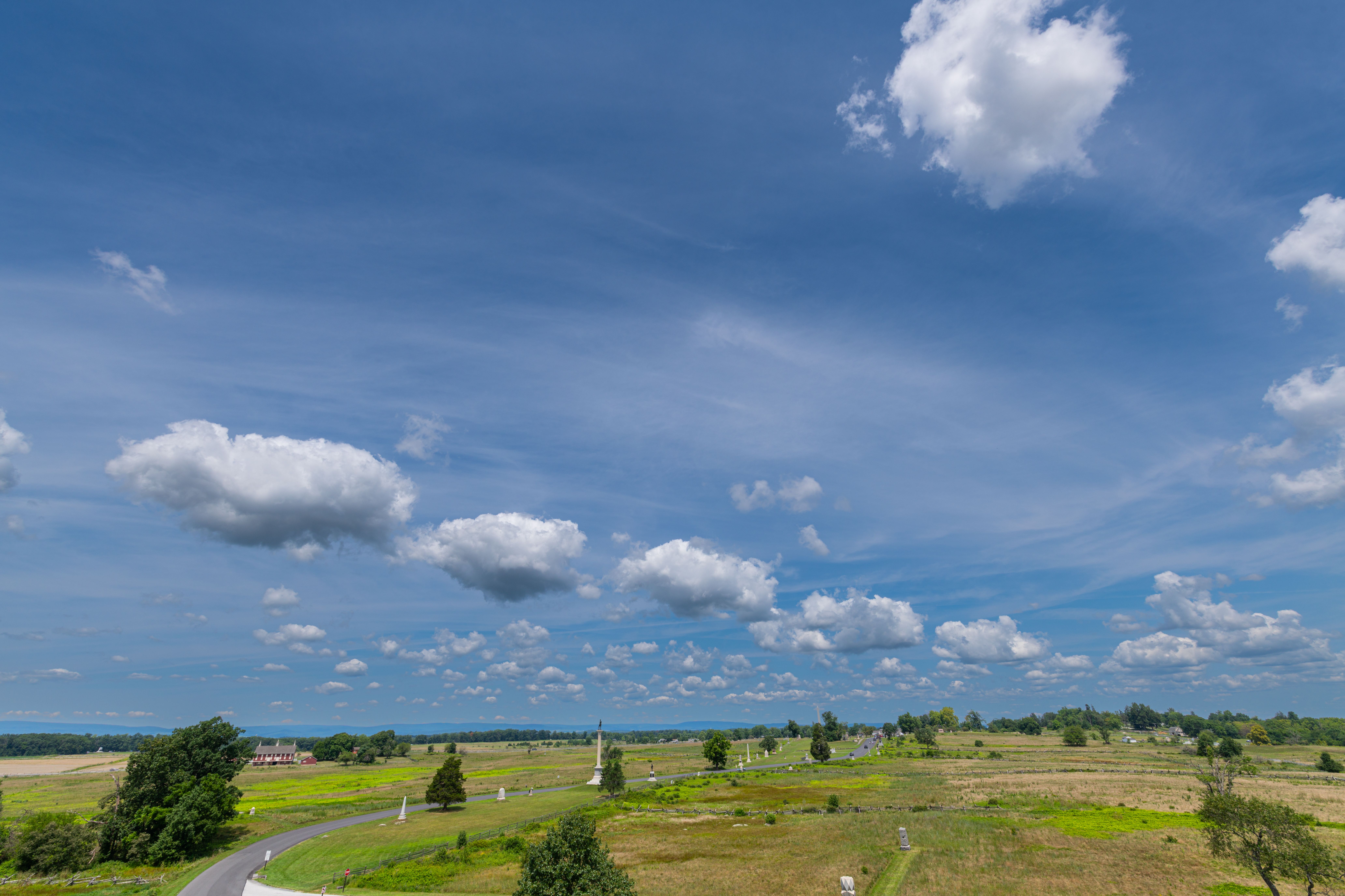 Scenic View of Gettysburg Battlefield Landscape · Free Stock Photo