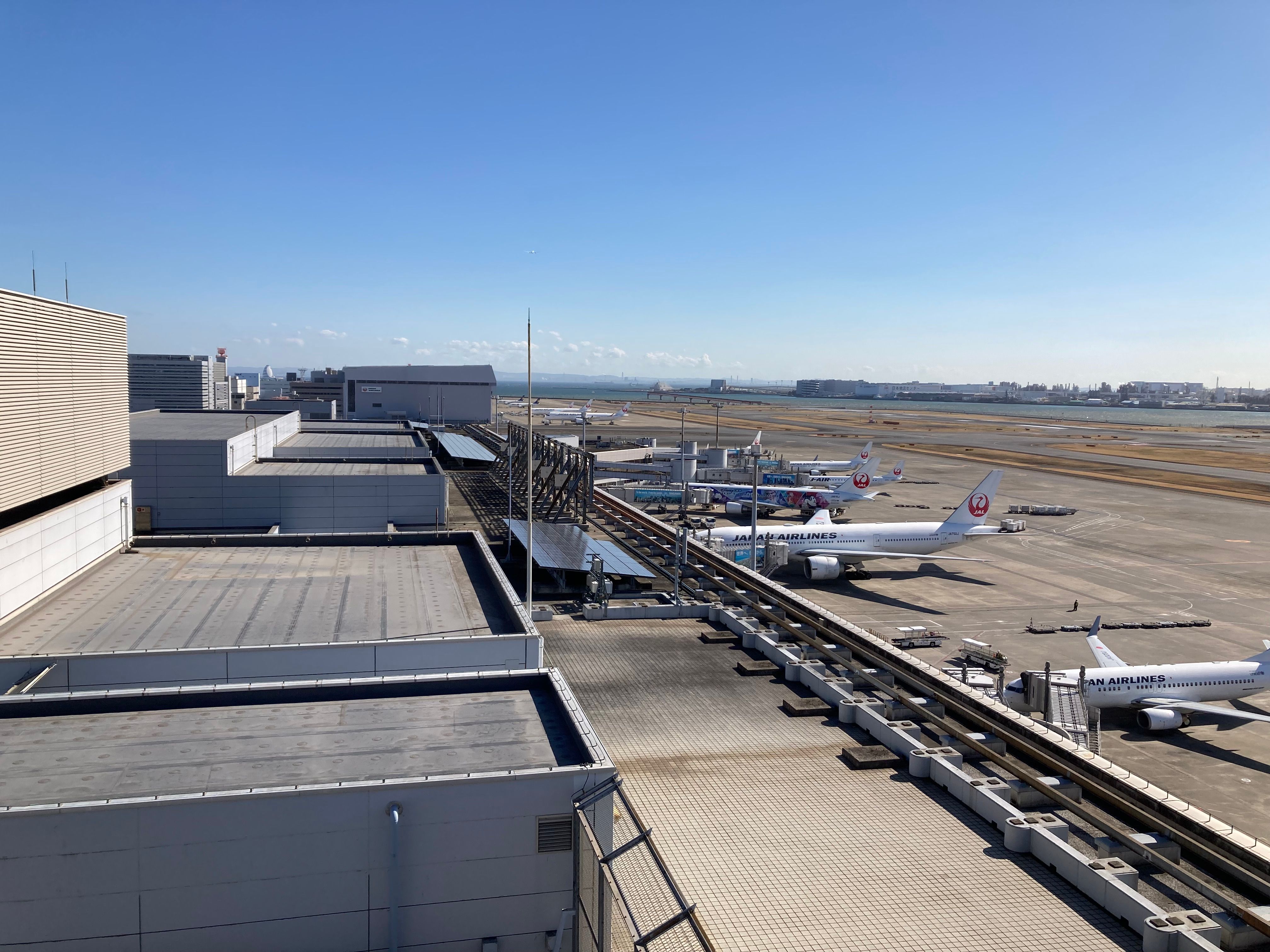 Haneda Airport Aerial View with Airplanes Parked · Free Stock Photo
