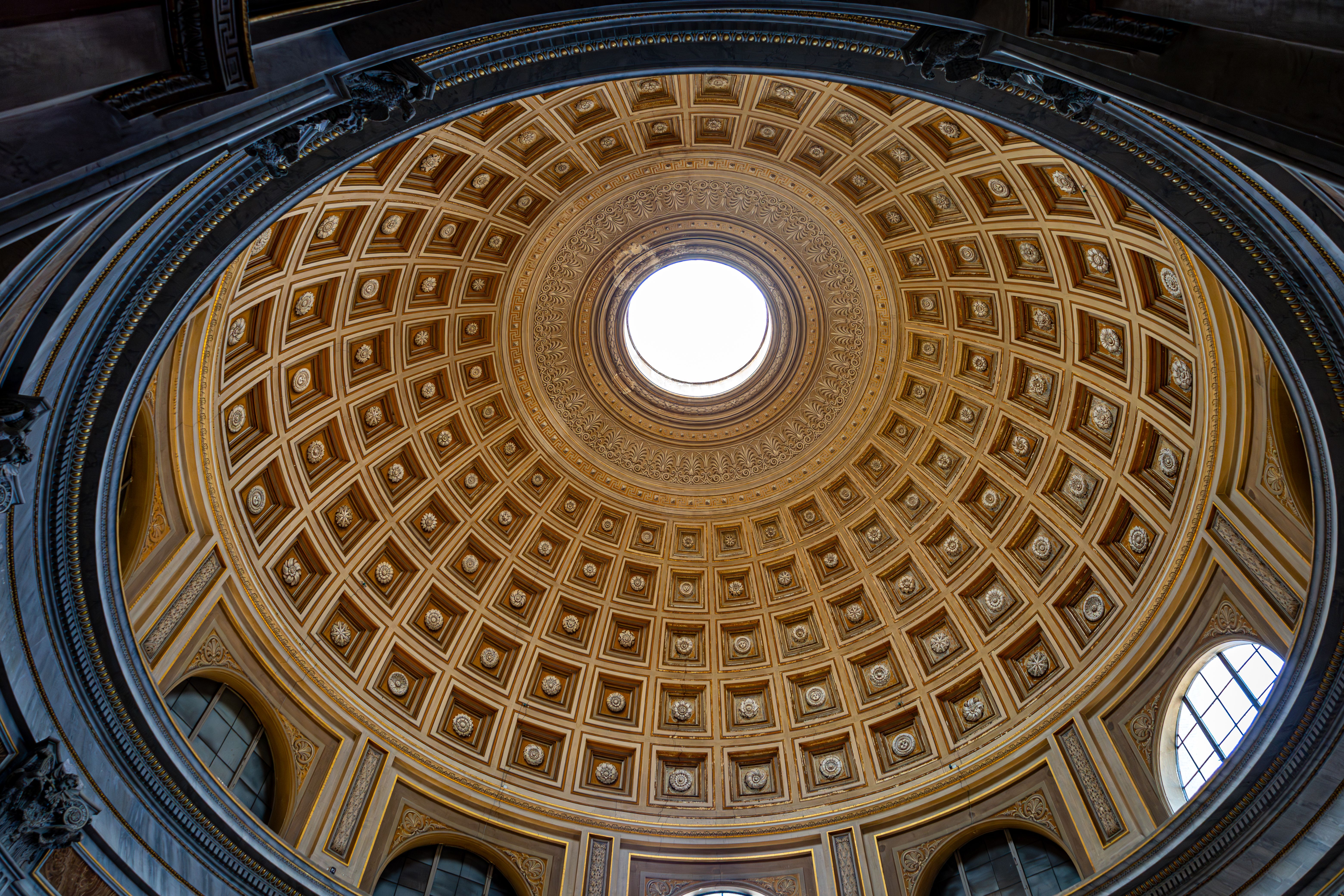 St. Peter's Basilica Intricate Dome in Vatican City · Free Stock Photo