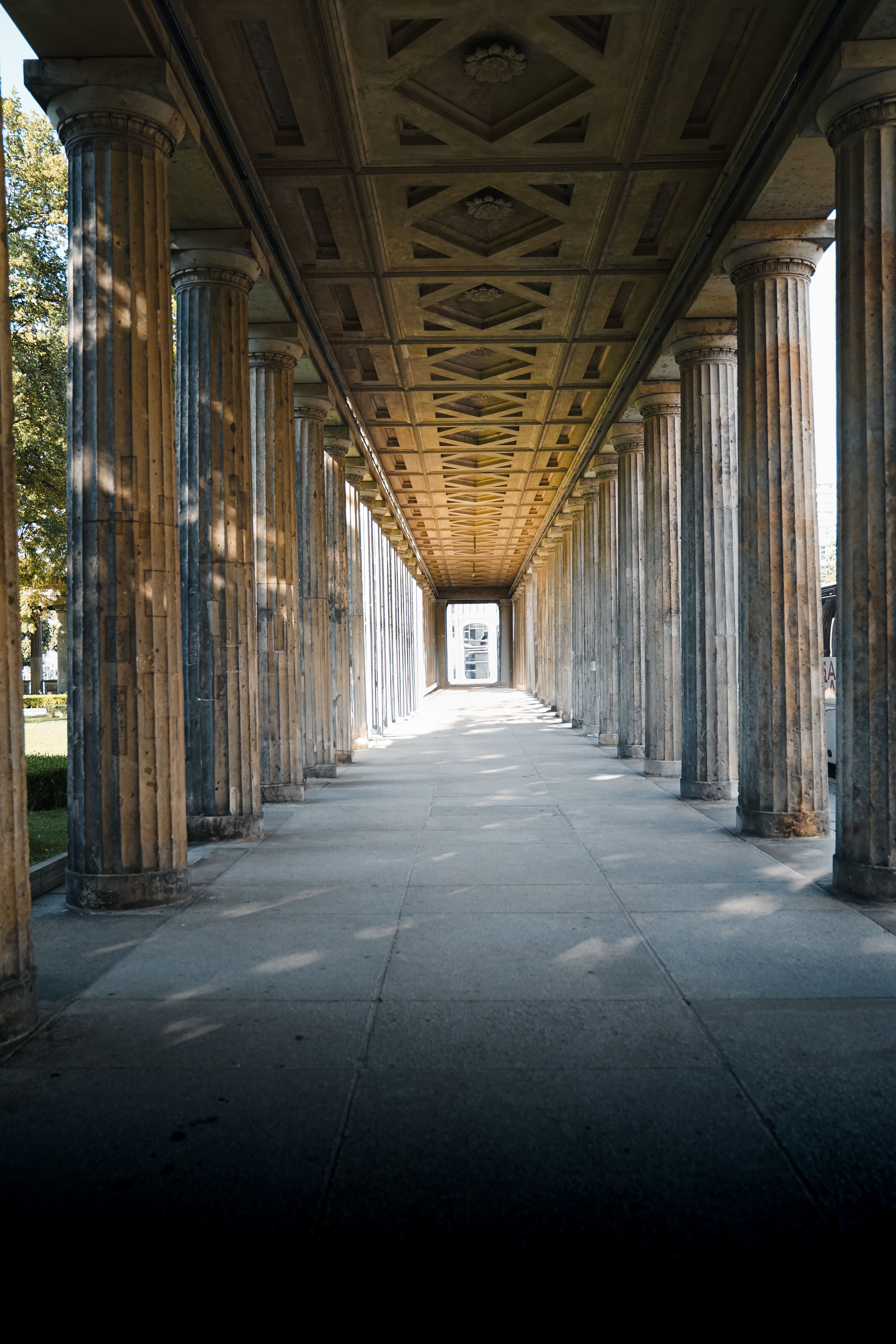Classic Colonnade in Berlin's Museum Island · Free Stock Photo