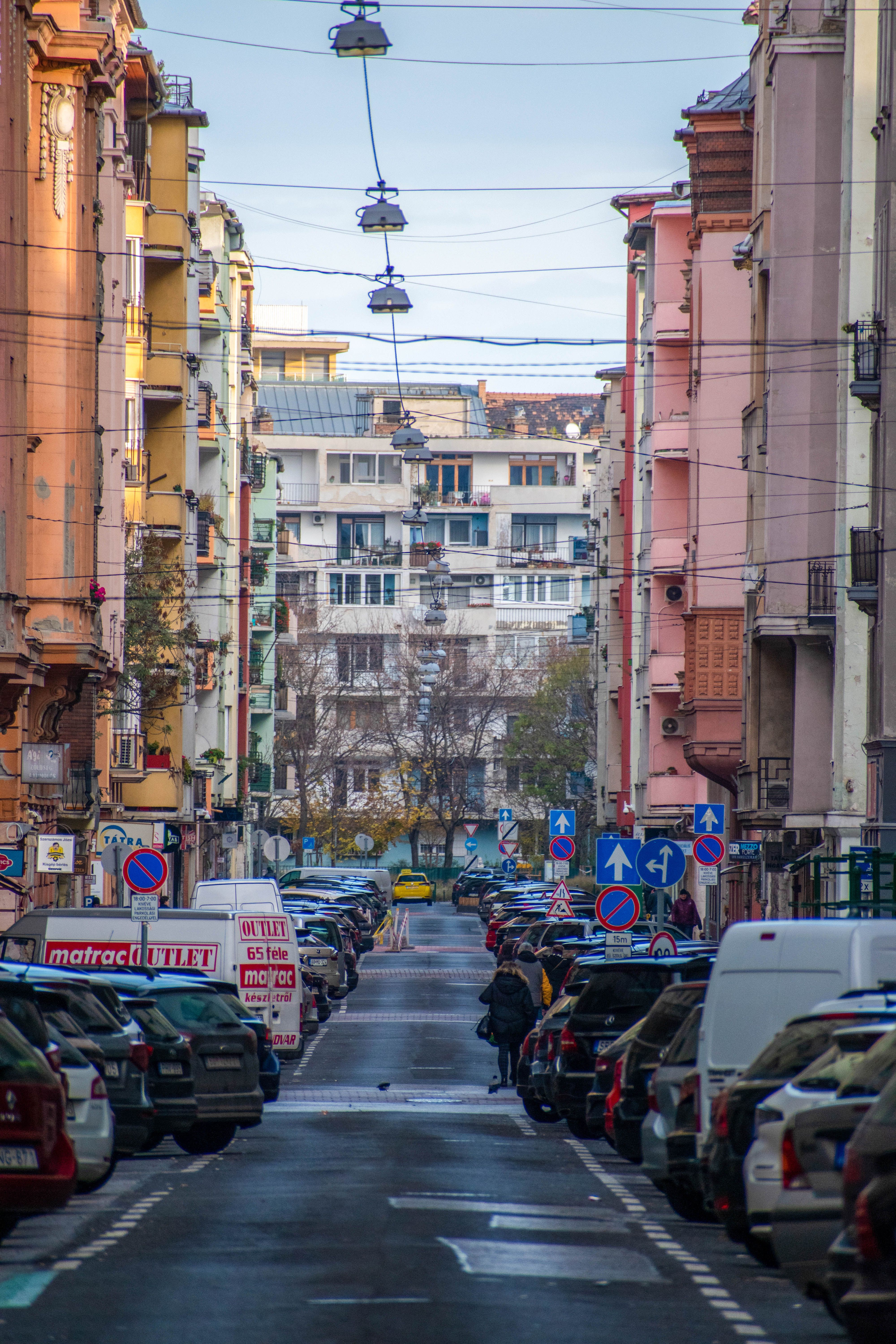 Urban Street View in Budapest, Hungary · Free Stock Photo