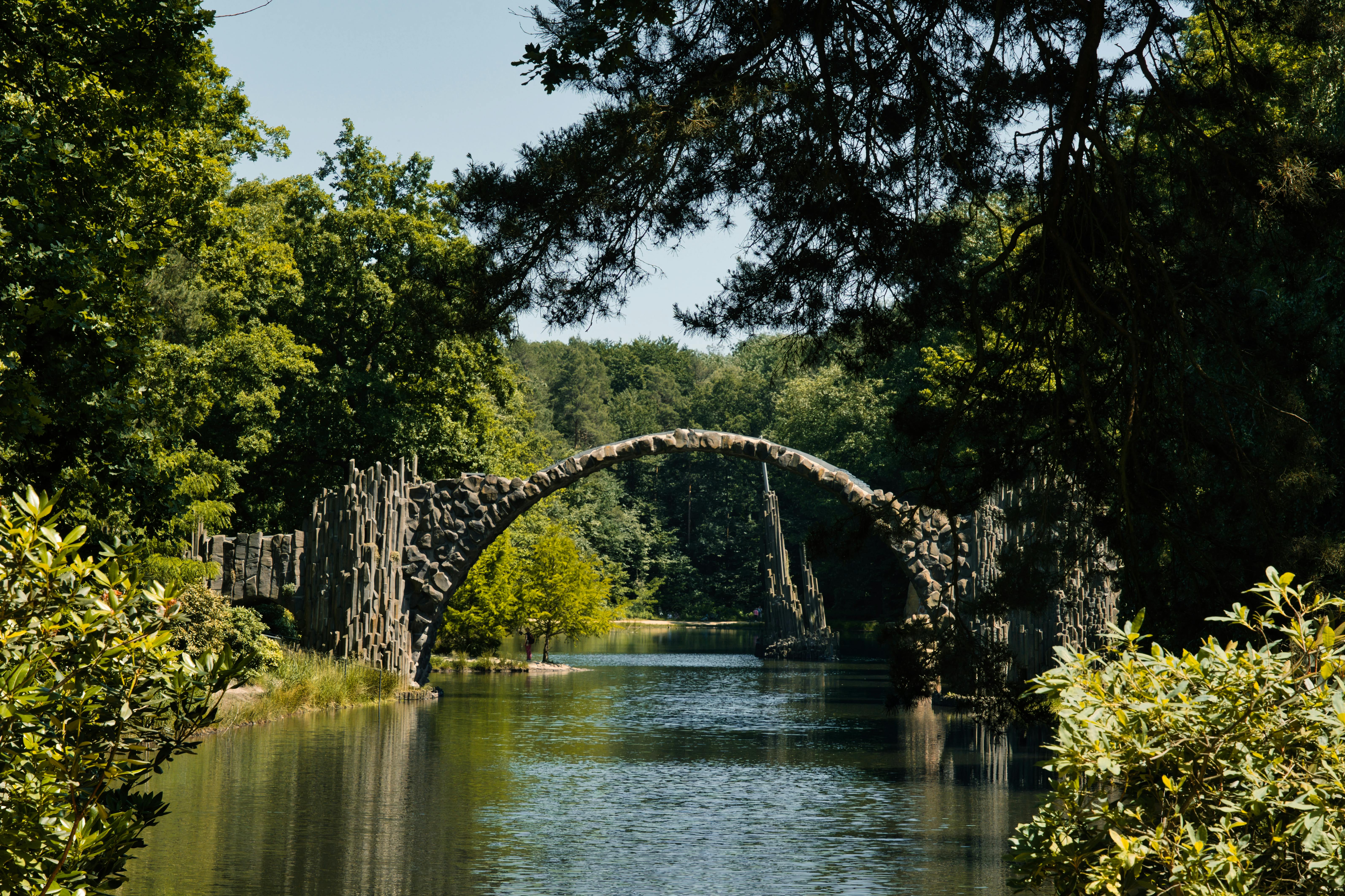 Devil's Bridge in Rakotzbrucke, Germany · Free Stock Photo