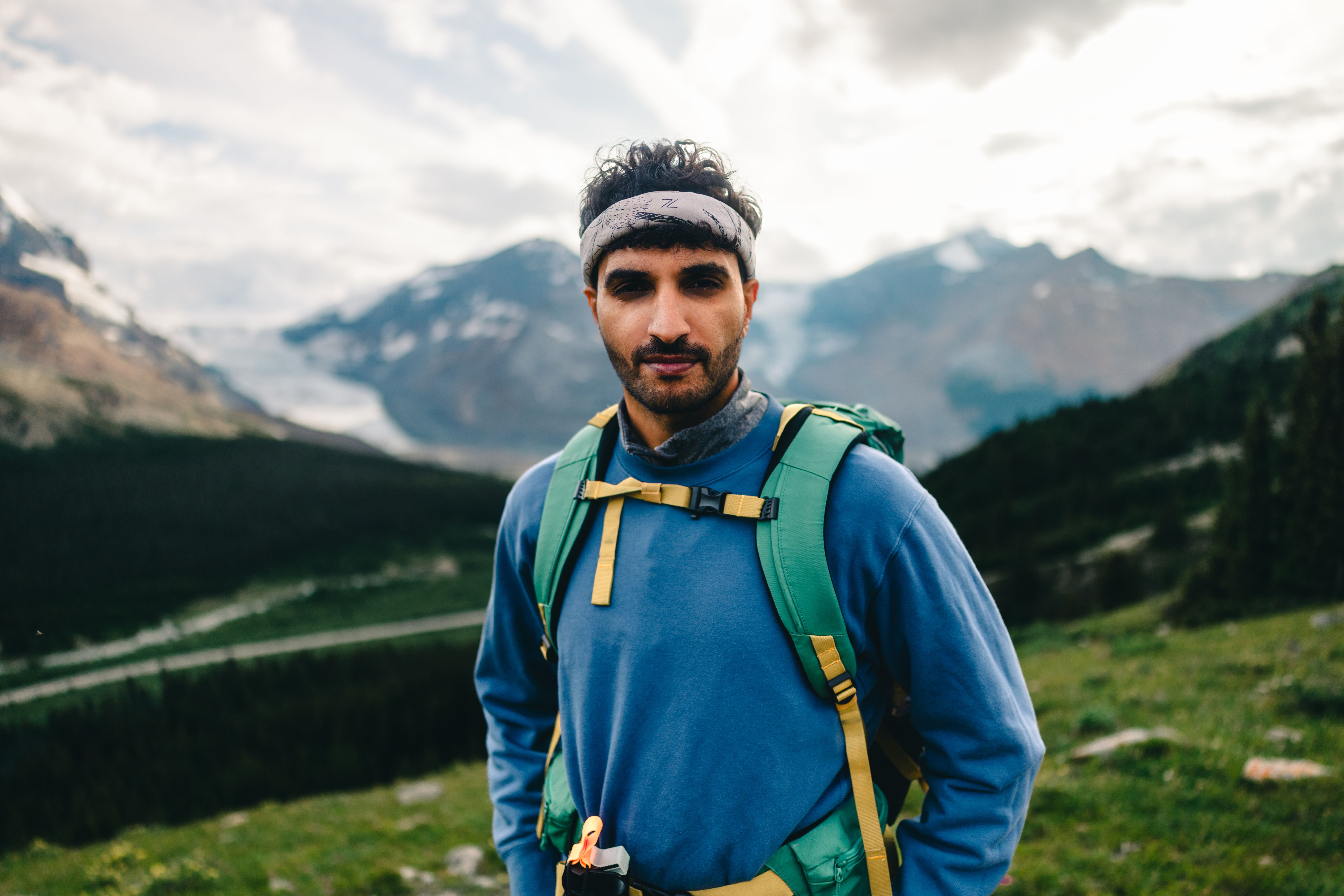Hiker in Jasper National Park Wilderness · Free Stock Photo