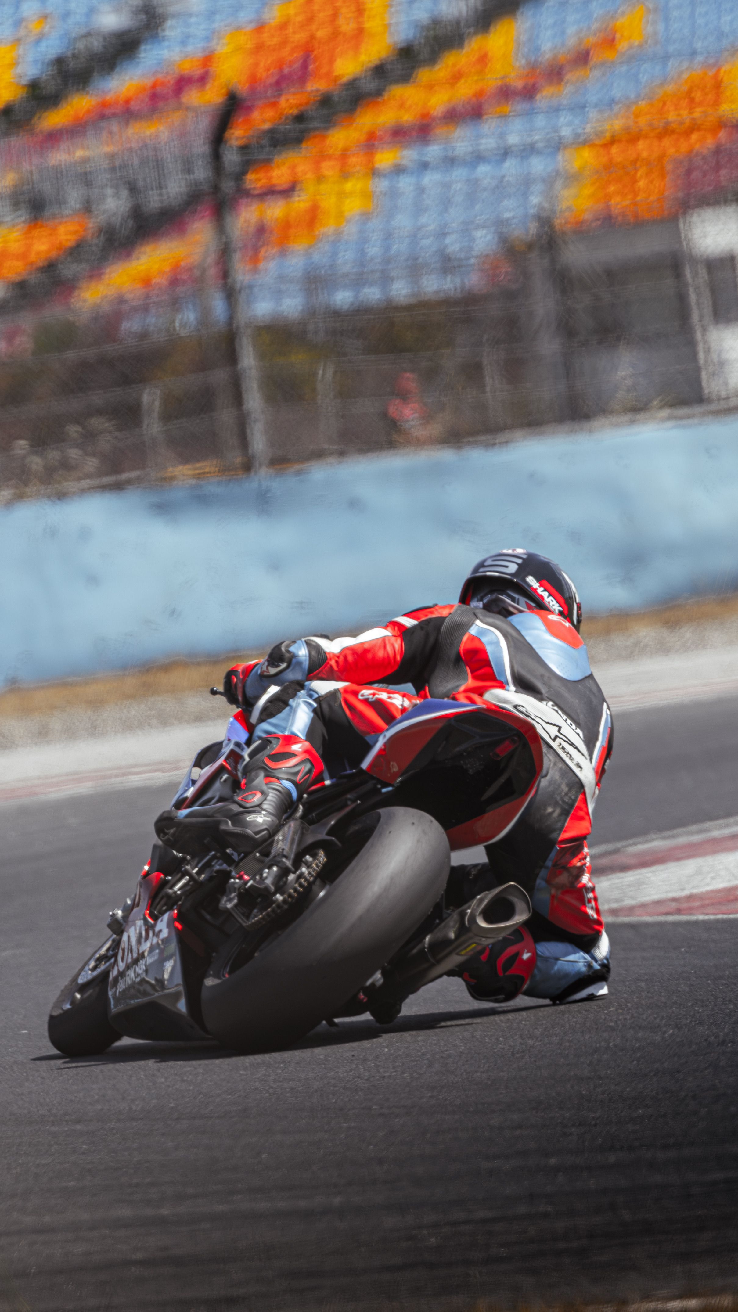Sports Bikers on a Speedway · Free Stock Photo