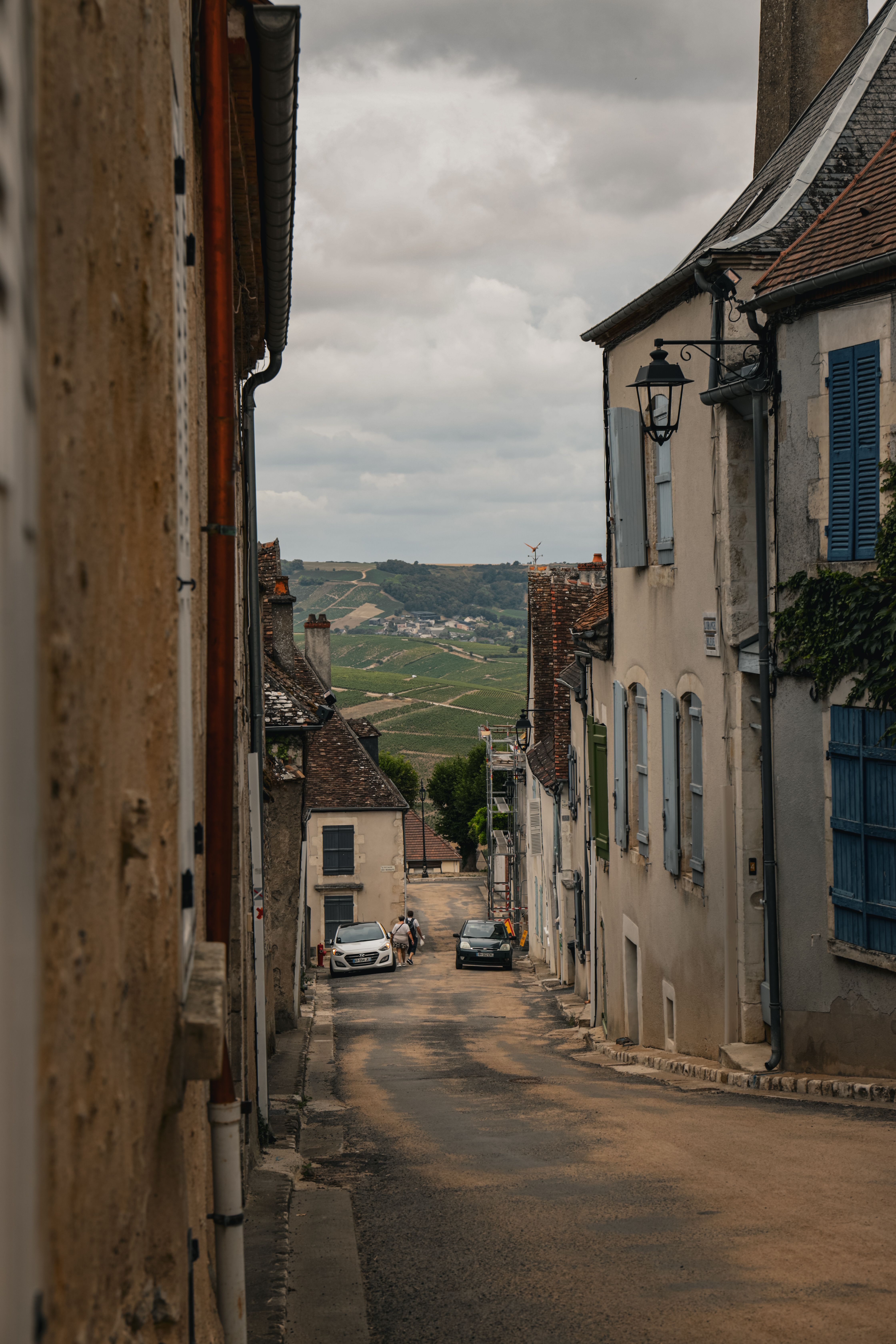 Charmant Village De Sancerre Avec Vue Sur La Rue · Photo gratuite