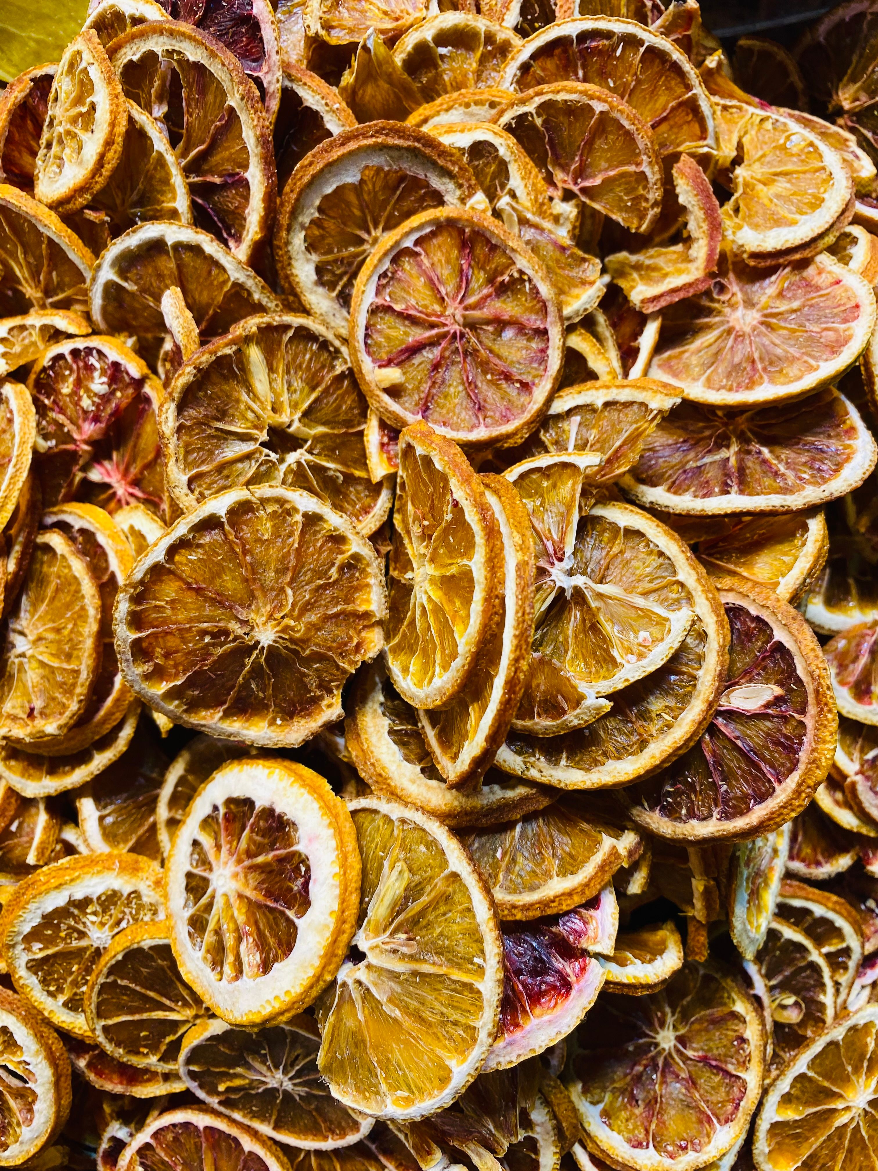 Stack of Dried Citrus Slices for Tea or Decor · Free Stock Photo