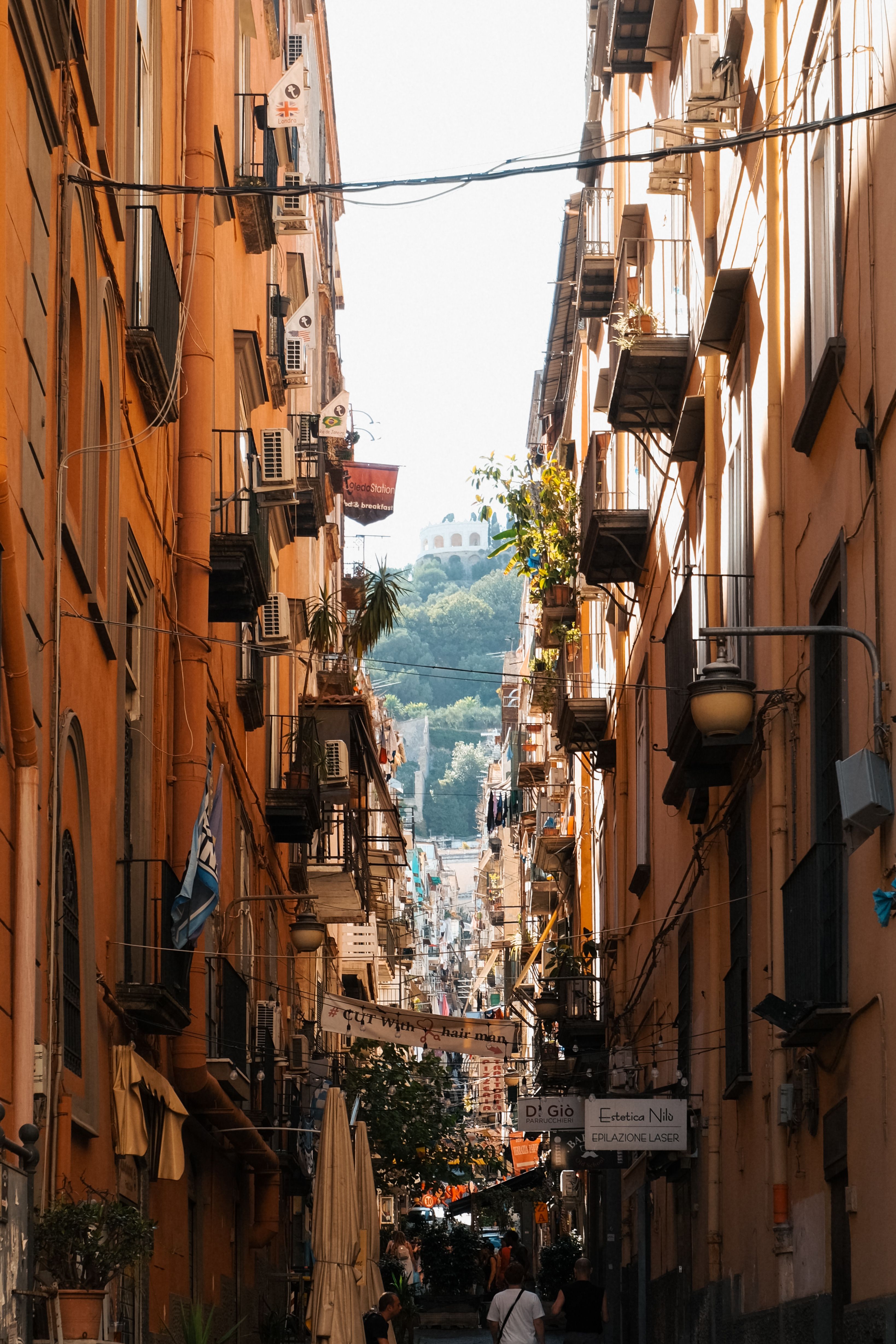 Charming Narrow Alley in Naples, Italy · Free Stock Photo