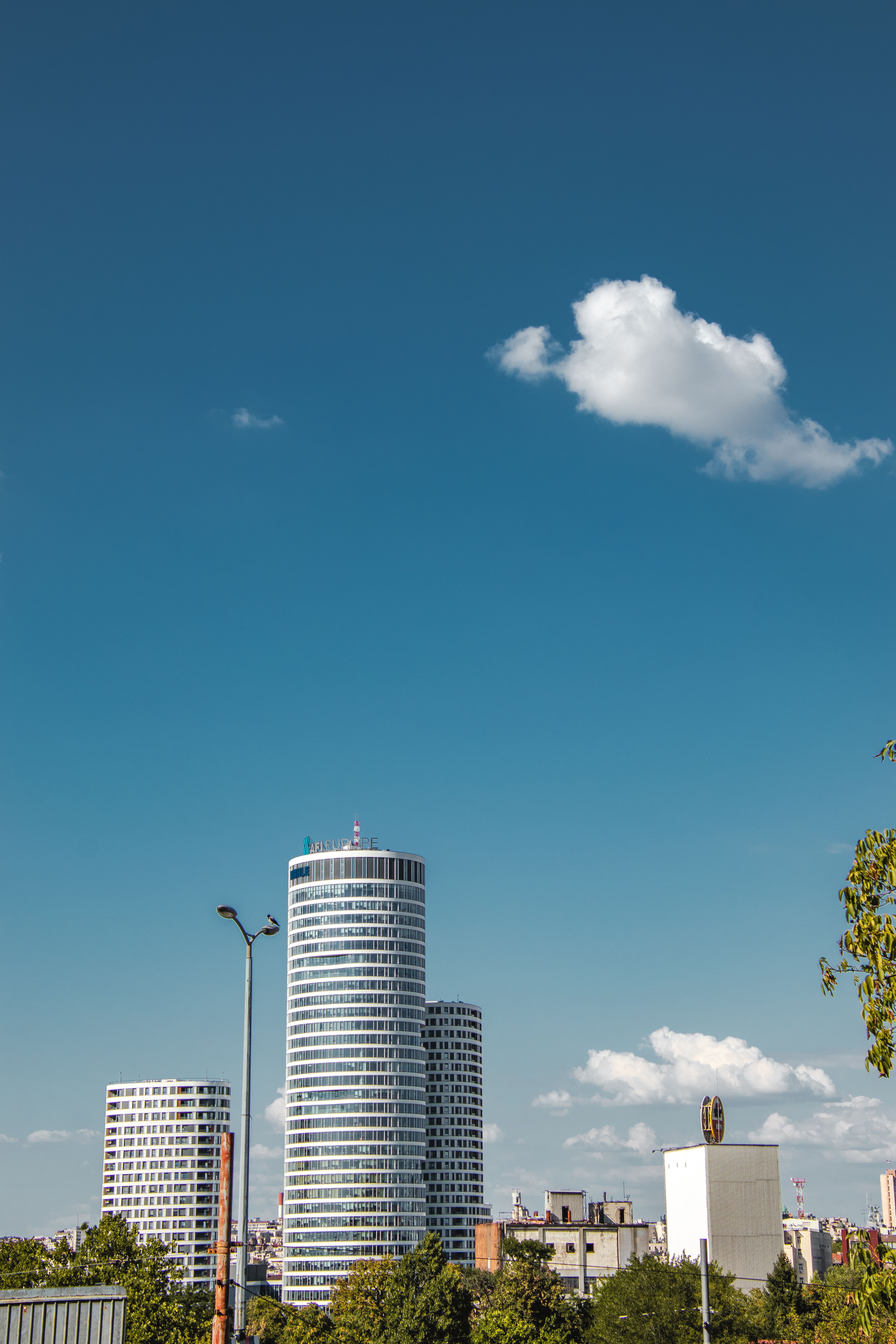Modern Skyline of Belgrade with Tall Buildings · Free Stock Photo