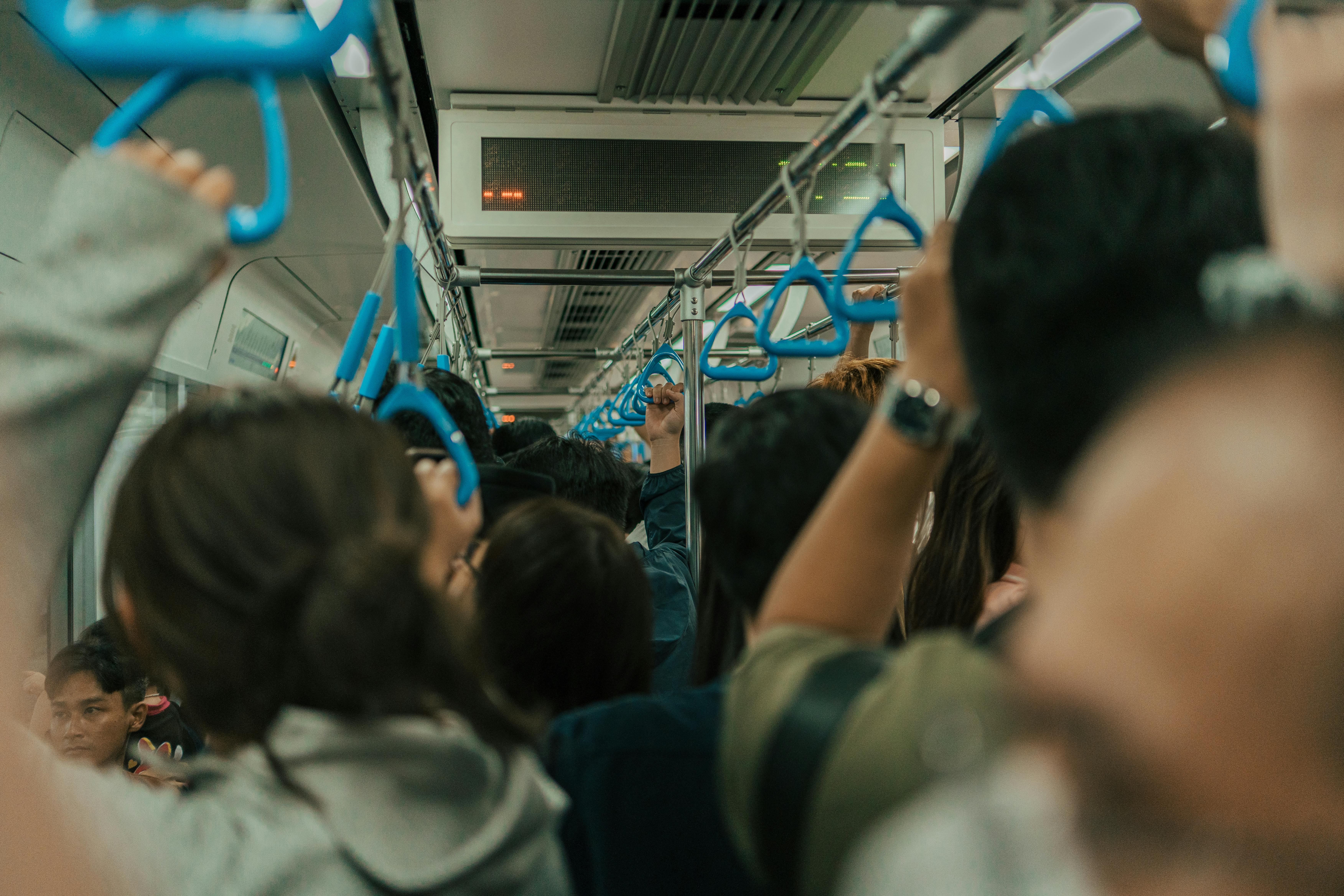 People in Train · Free Stock Photo