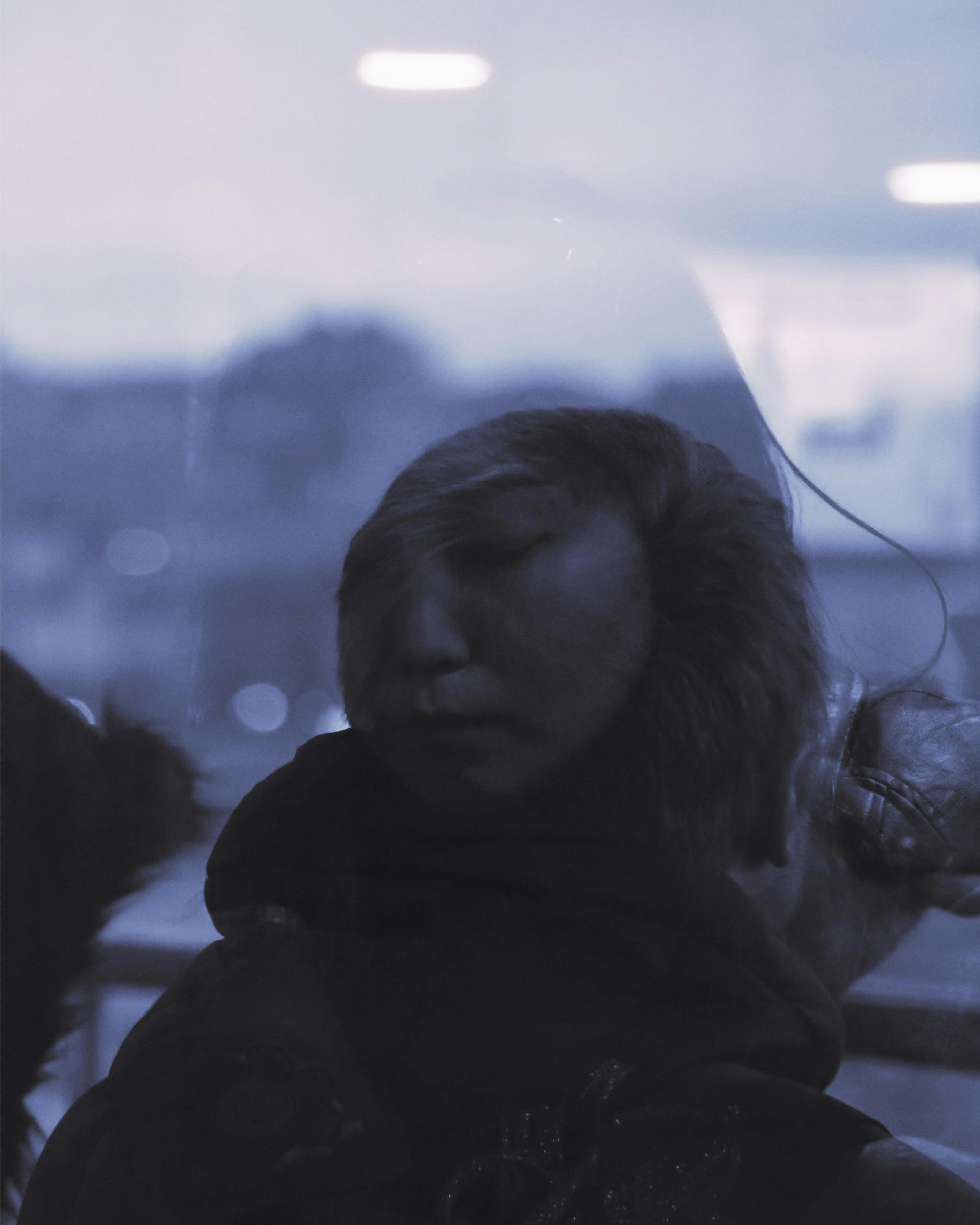 Person Thinking At Night Photos, Download The BEST Free Person Thinking ...