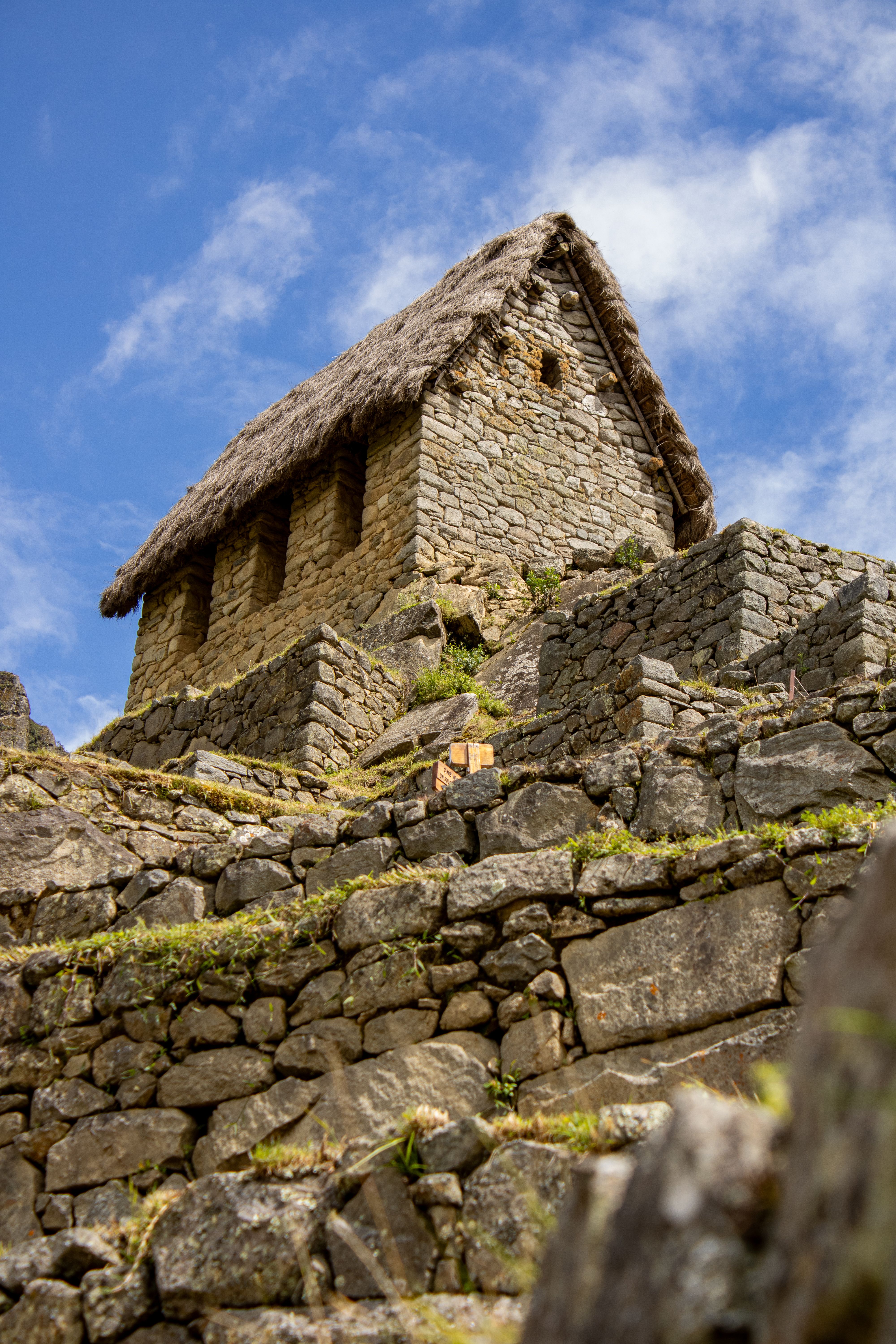 Historic Stone Structure at Machu Picchu · Free Stock Photo