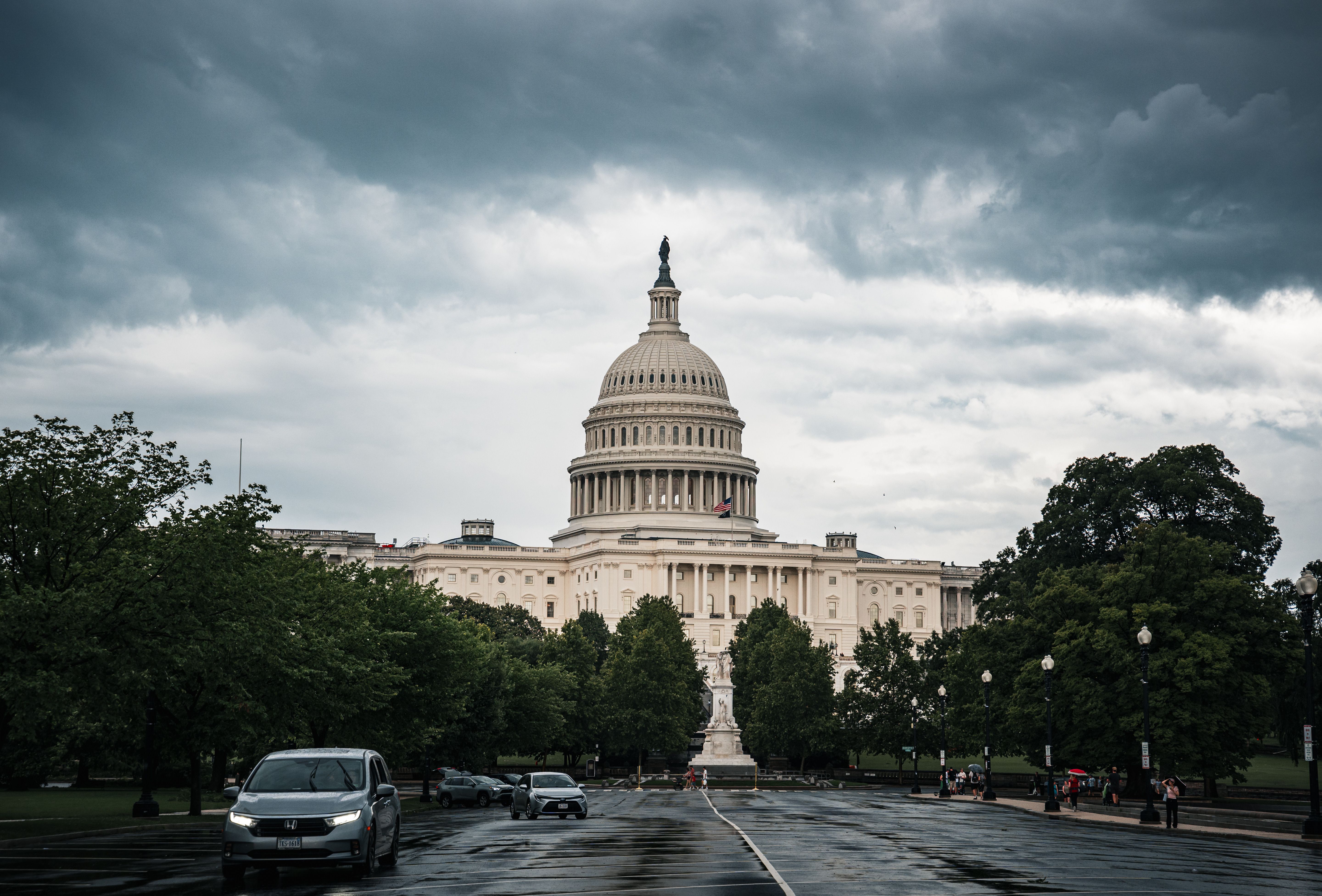 Majestic View of the US Capitol Building in Washington DC · Free Stock ...