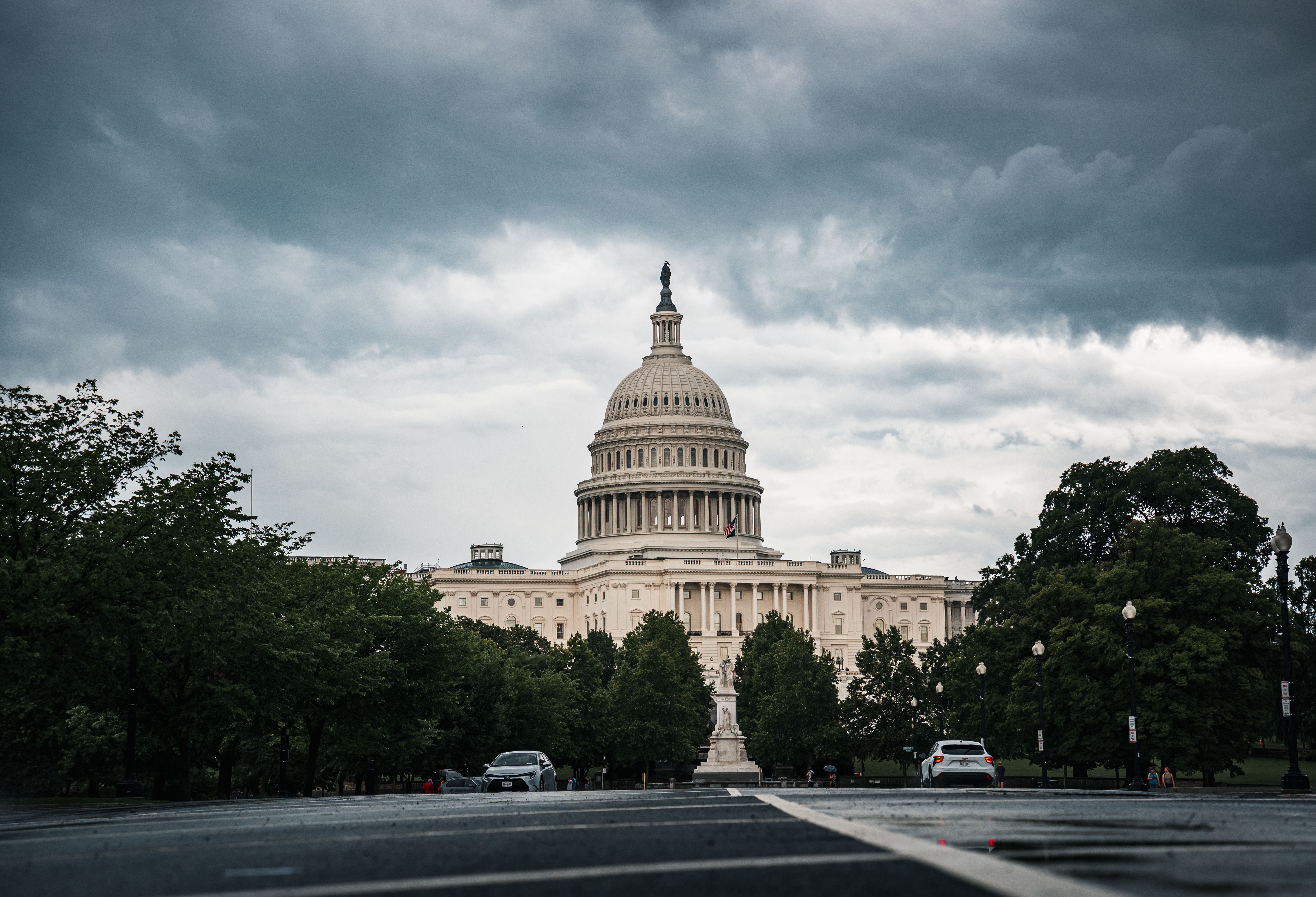 Majestic View of the US Capitol Building in Washington DC · Free Stock ...