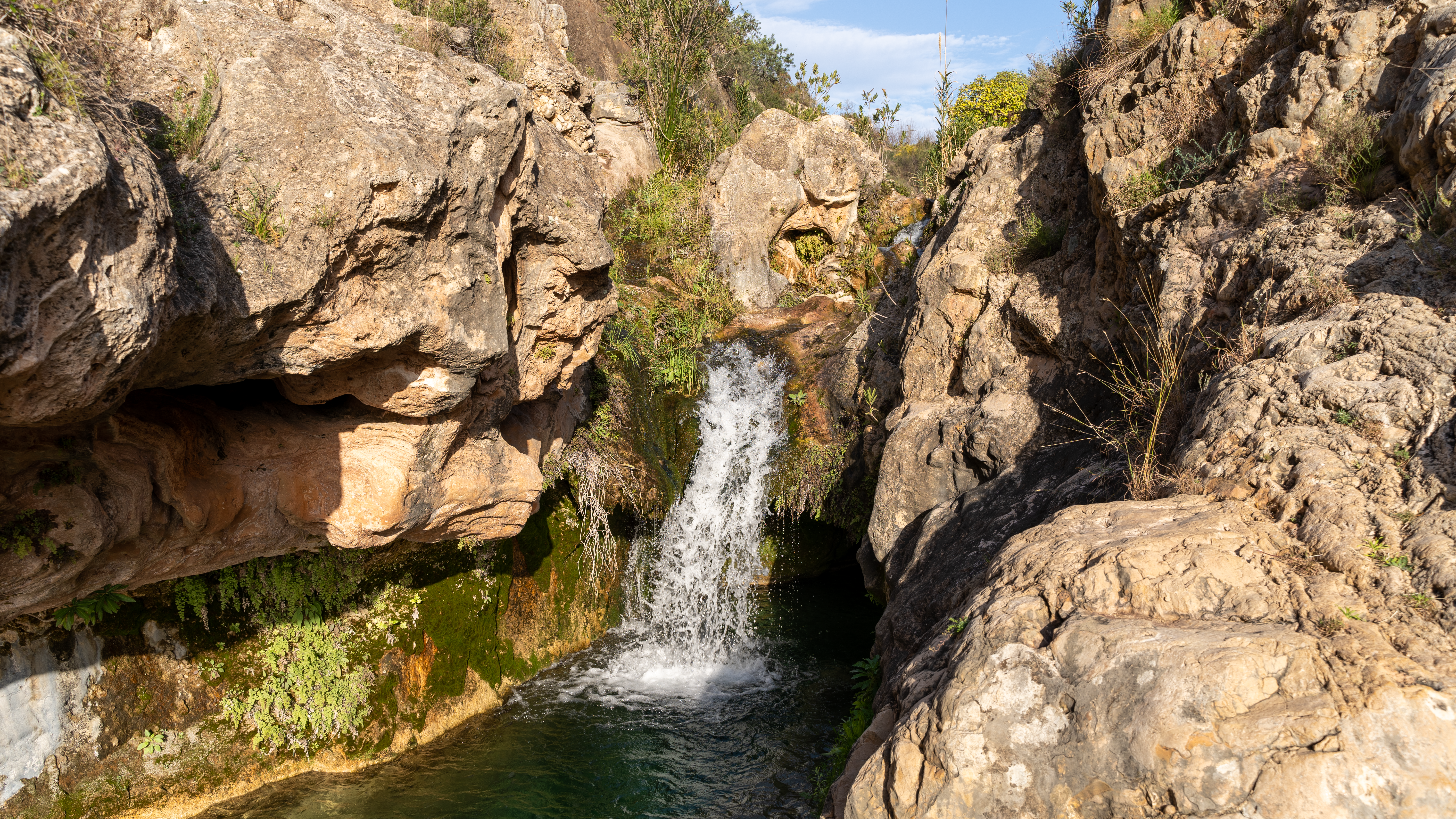 Scenic Waterfall in Bolbaite, Spain Natural Setting · Free Stock Photo