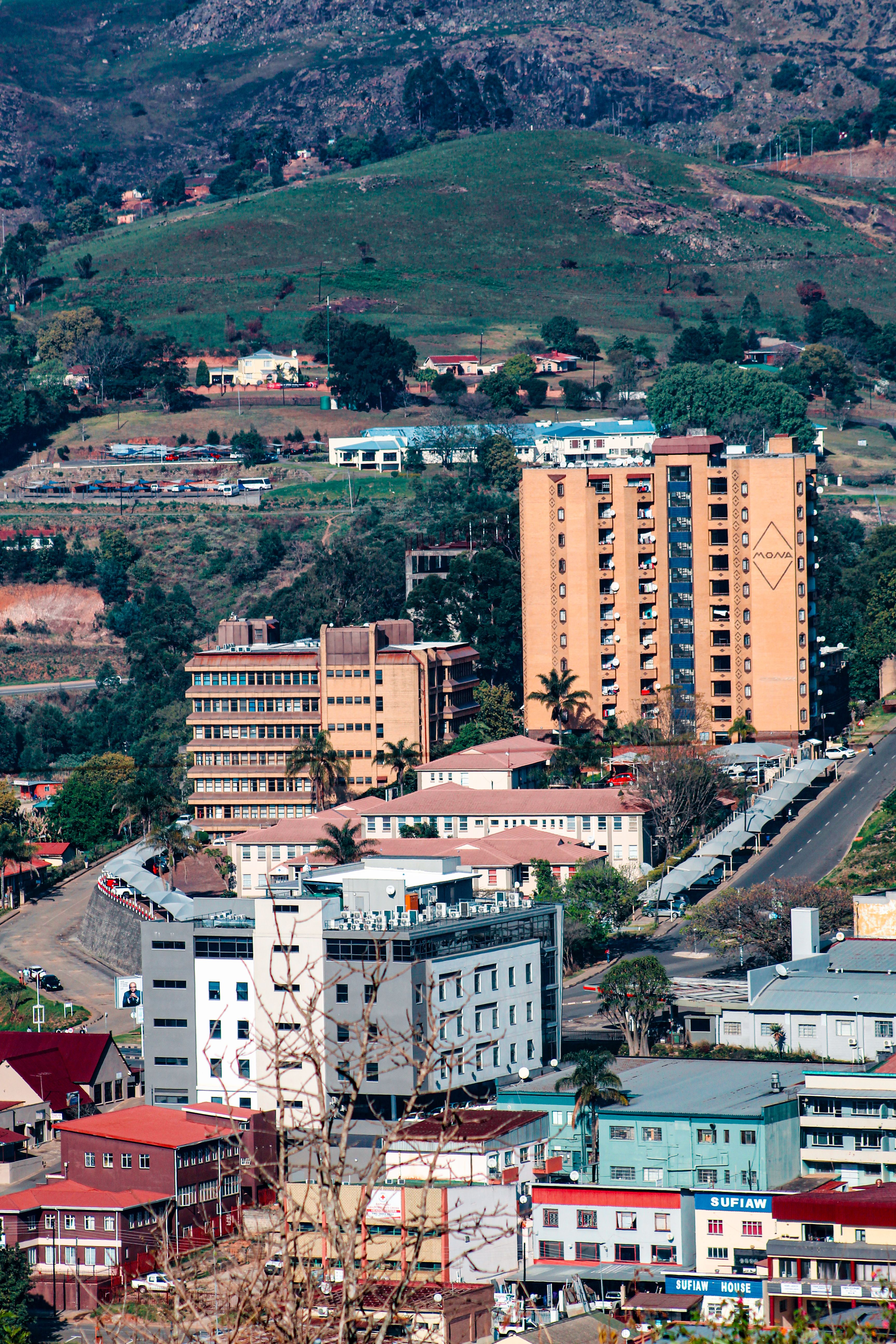 Colorful Cityscape of Mbabane in Eswatini · Free Stock Photo