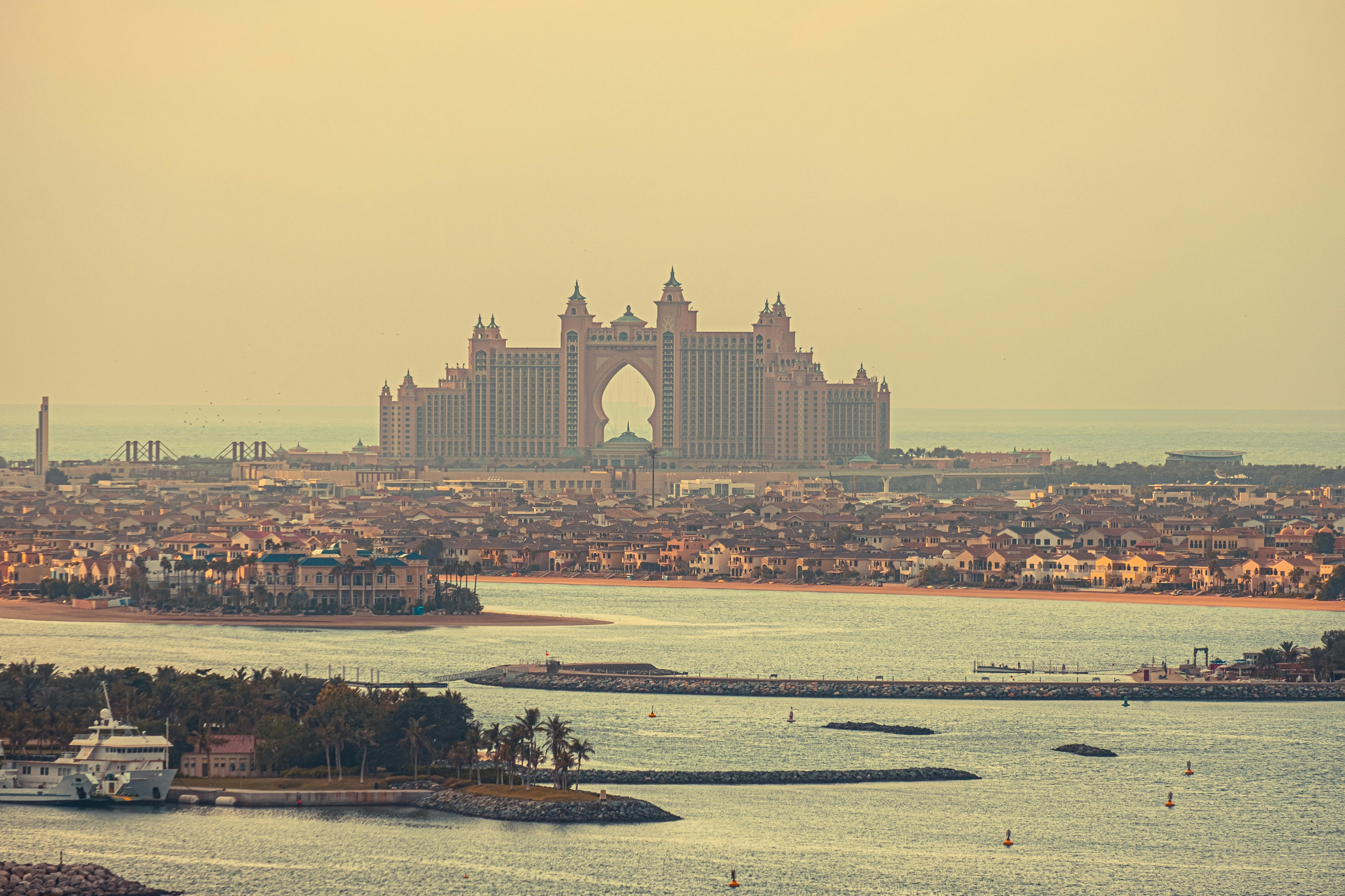 Large building on coast of ocean · Free Stock Photo