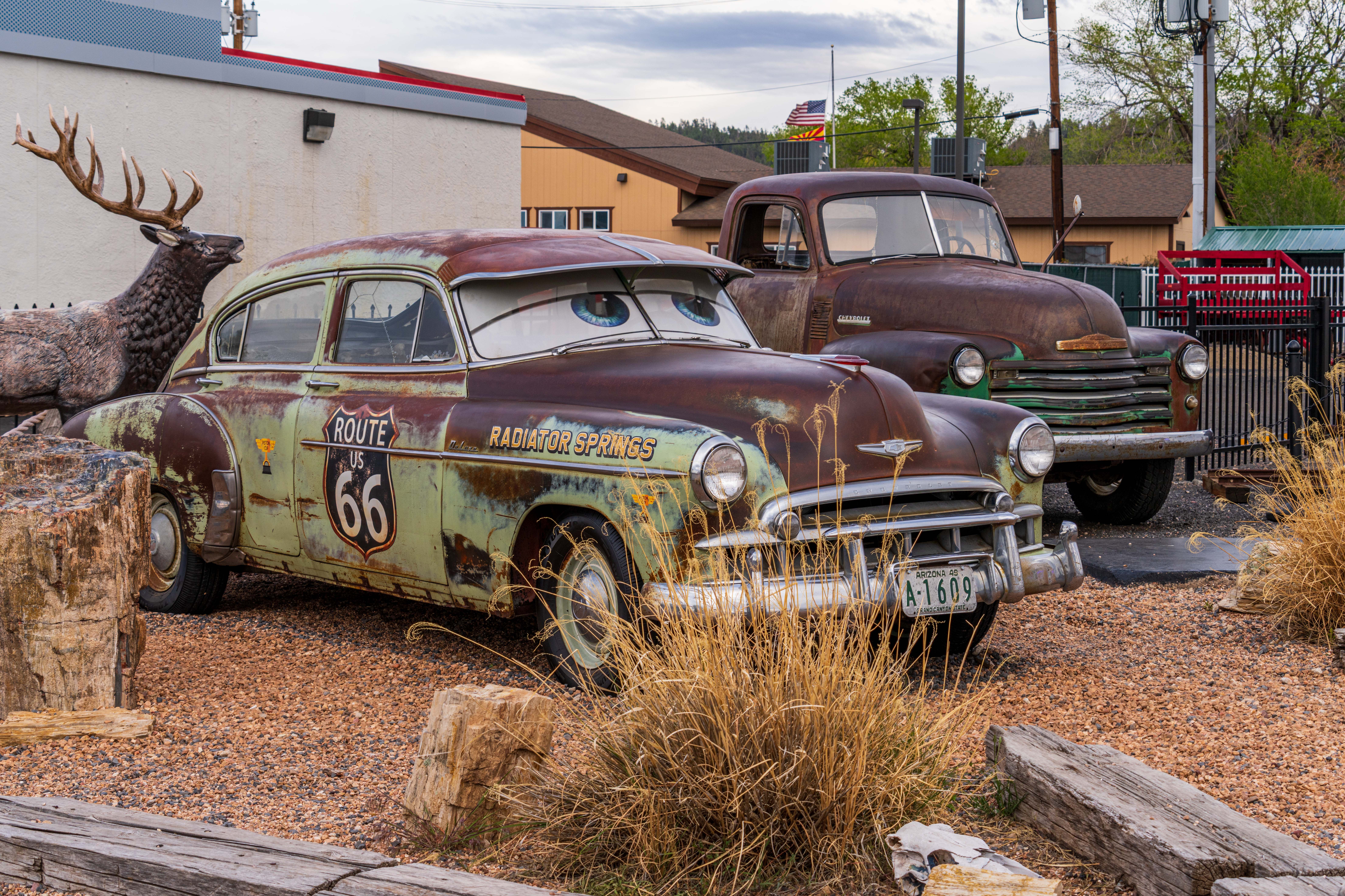 Classic Route 66 Cars in Williams, Arizona · Free Stock Photo