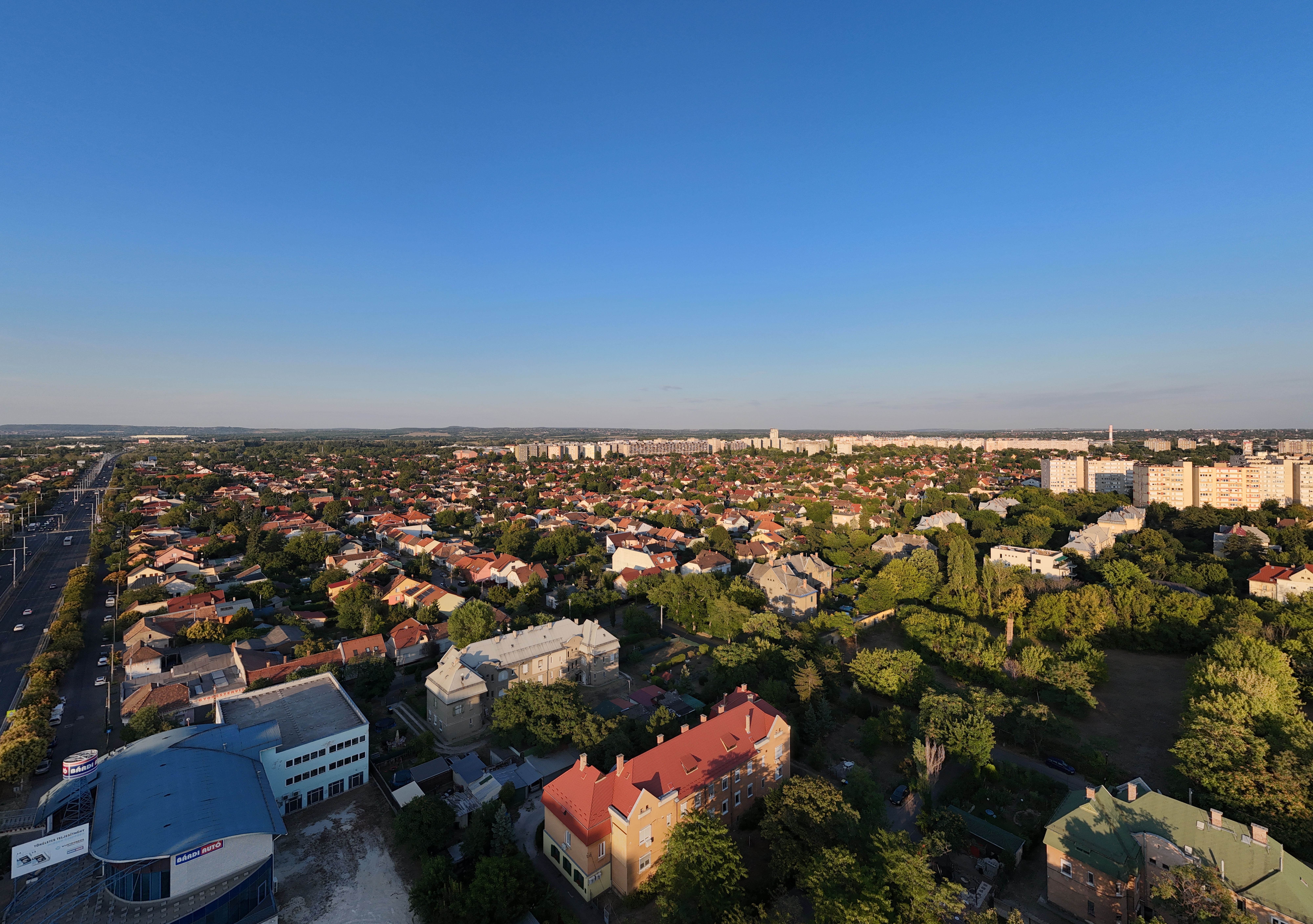 Scenic Aerial View of Urban Residential Area · Free Stock Photo