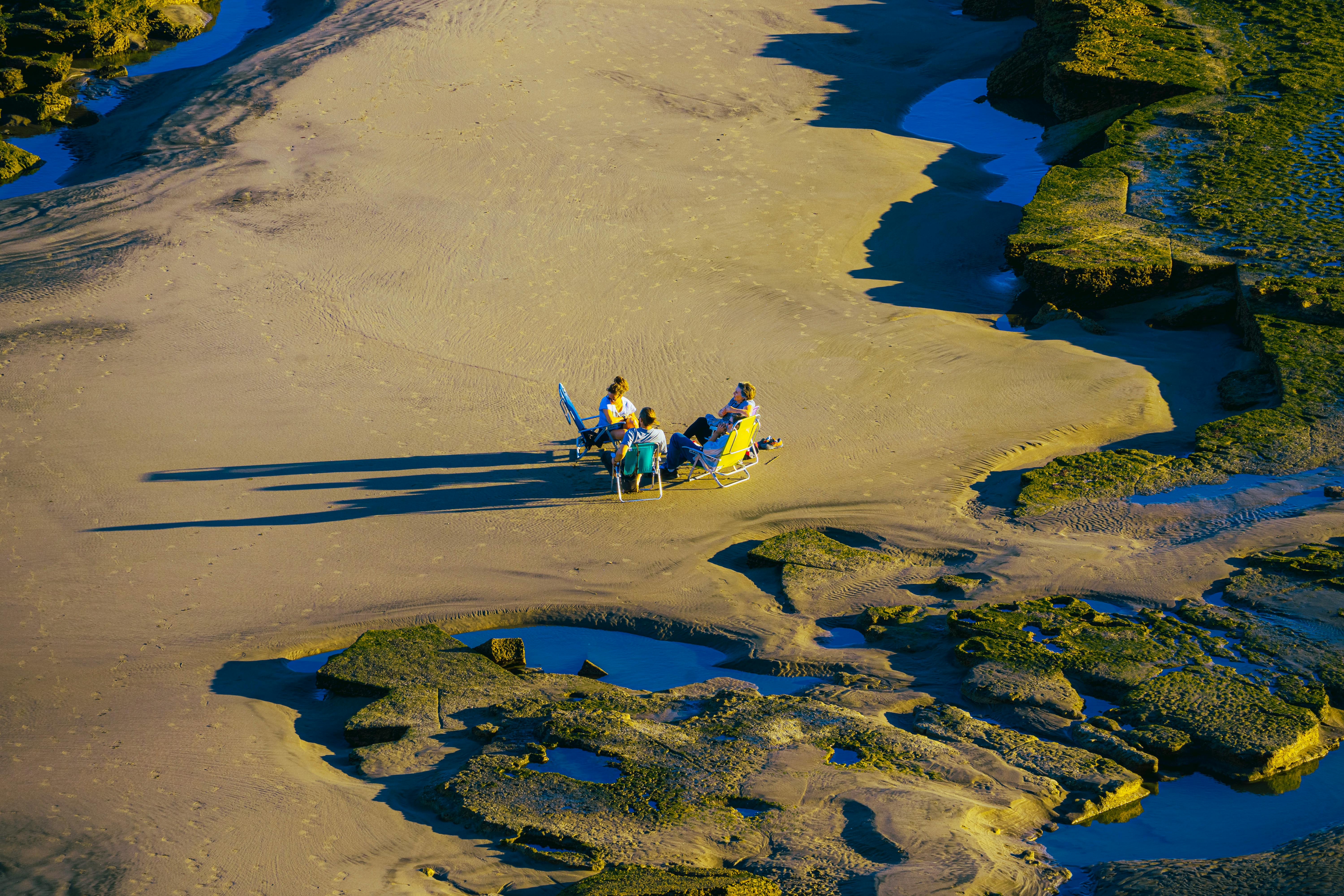 Relaxing by the Beach in Bahía Creek, Argentina · Free Stock Photo