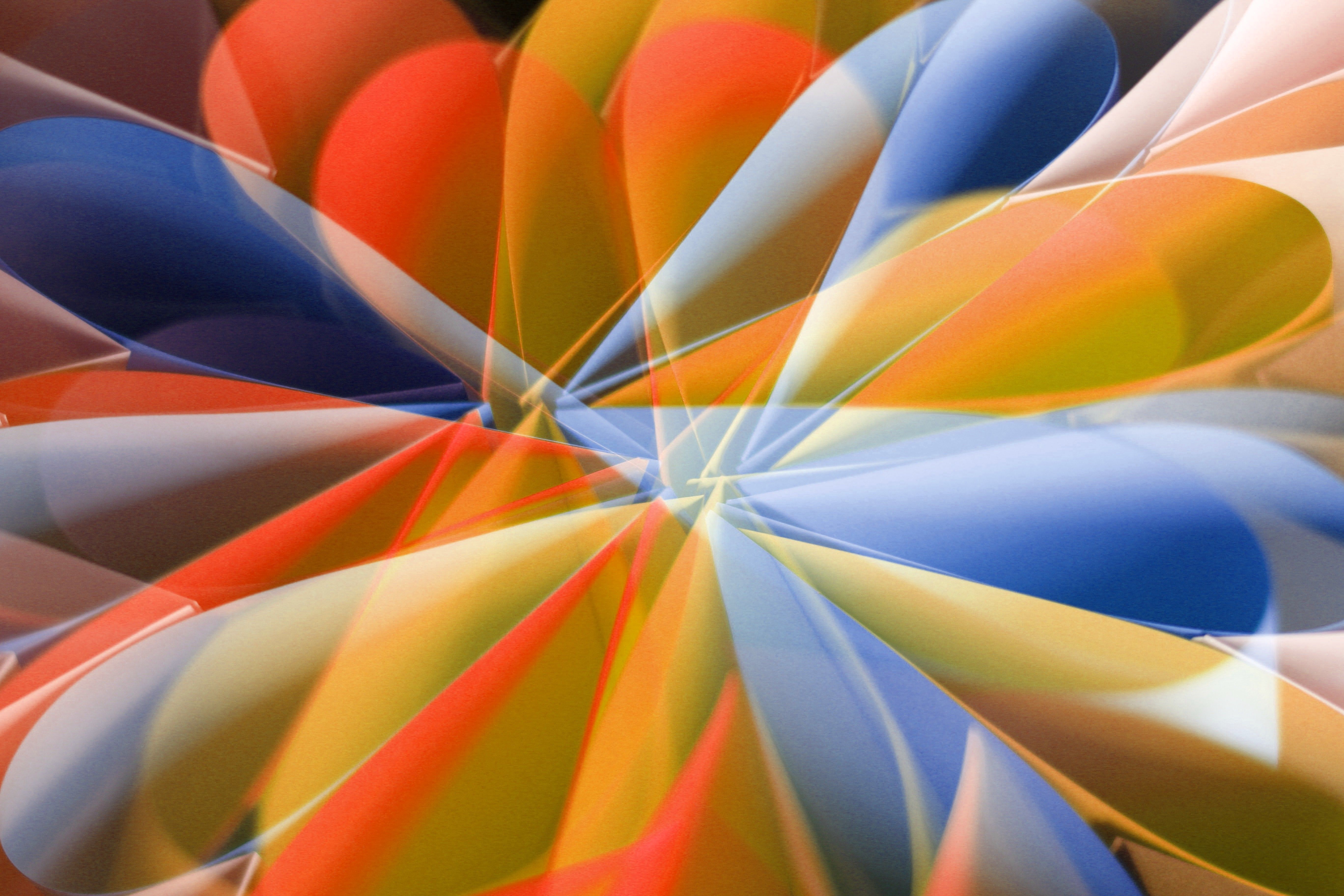Vibrant Abstract Pattern with Colorful Shapes · Free Stock Photo
